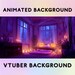 Halloween Vtuber Background | Spooky Anime Overlay for Twitch & Youtube ...