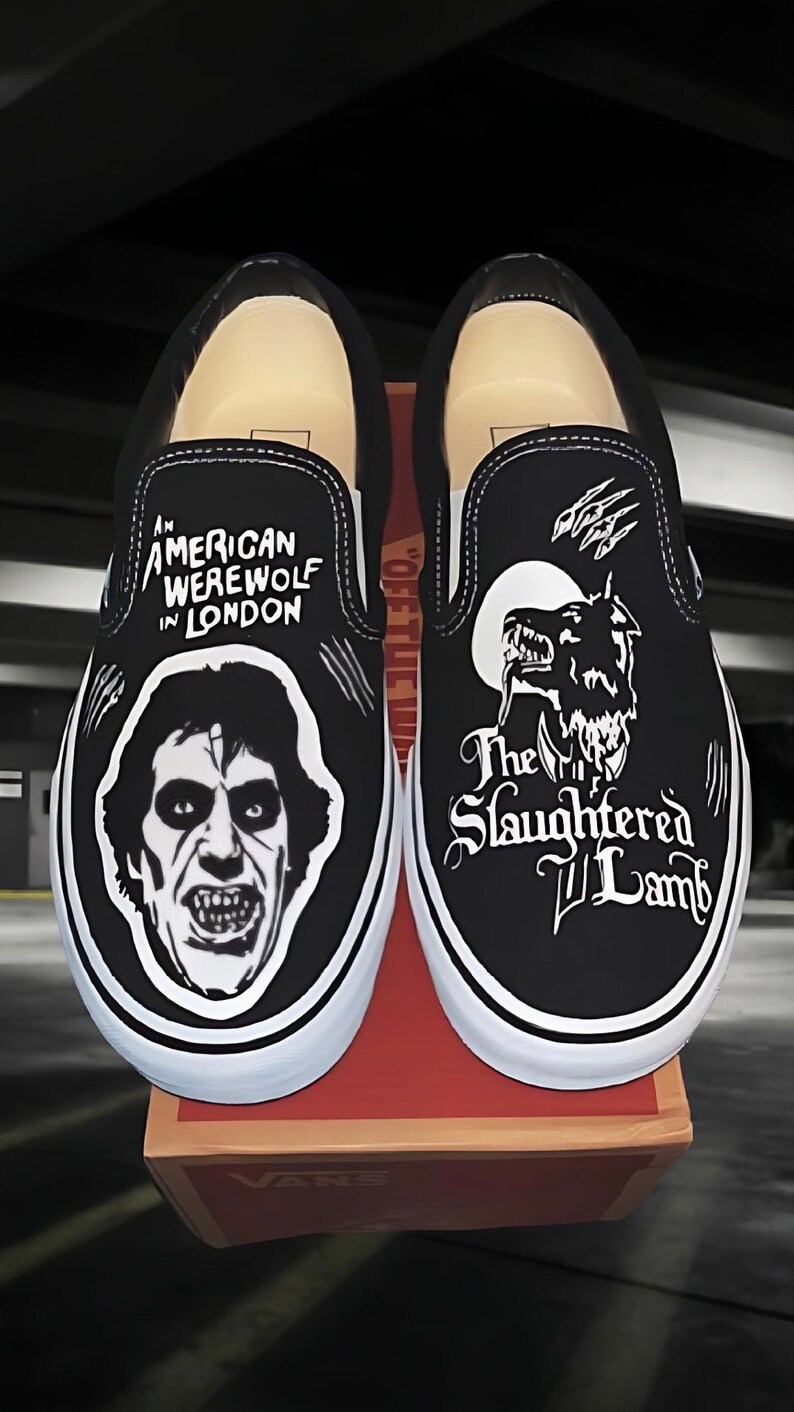 An American Werewolf in London, Horror Movie, Horror Gift, Custom Vans ...