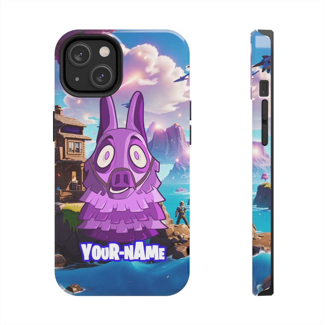 Custom With Nickname F-o-r-tn-i-t-e Llama Phone Cases, Gift for Gamer ...