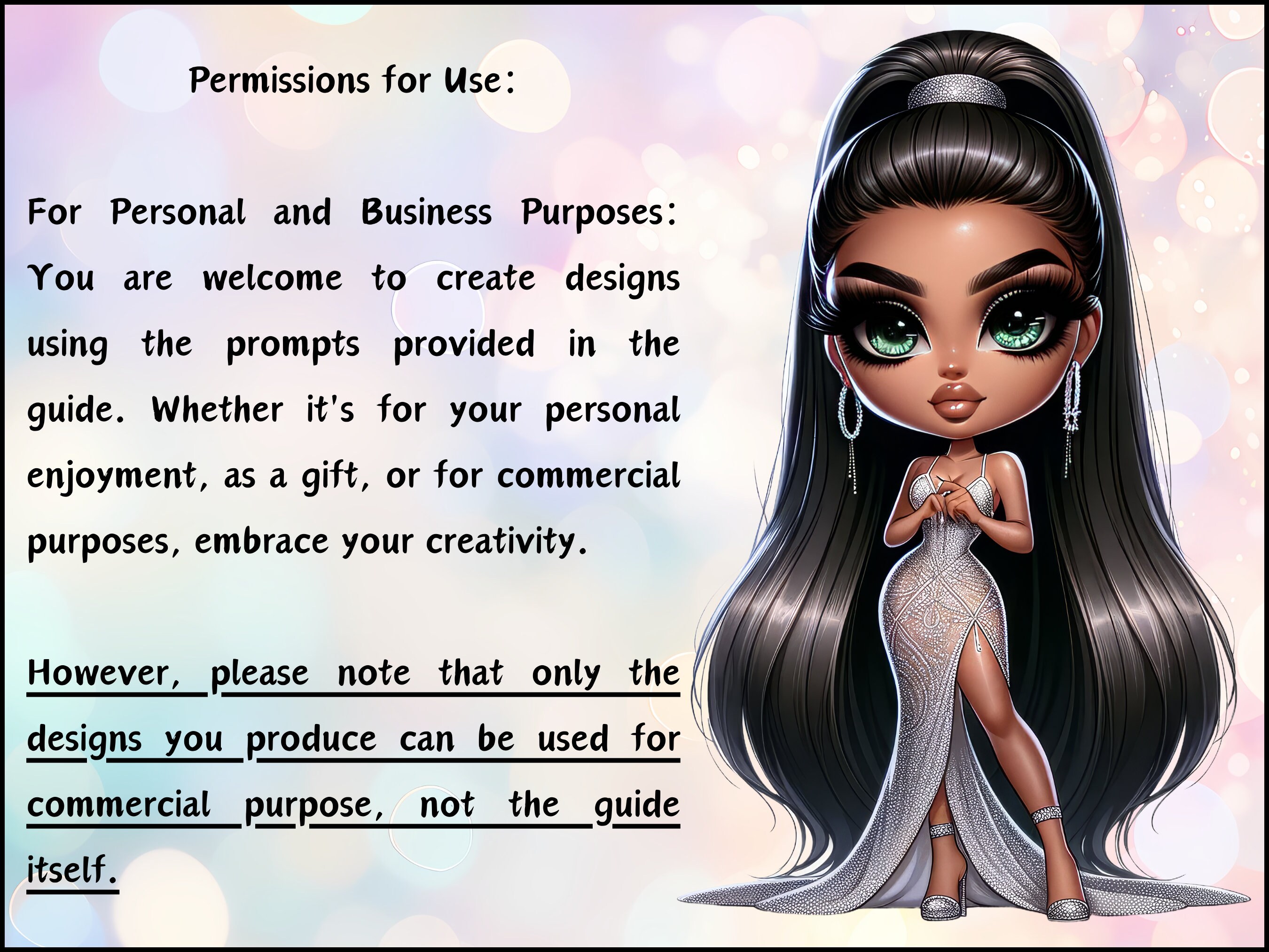 DALL-E3 & Chatgpt 4 AI Art 20 Ready to Use Prompts to Generate Chibi ...