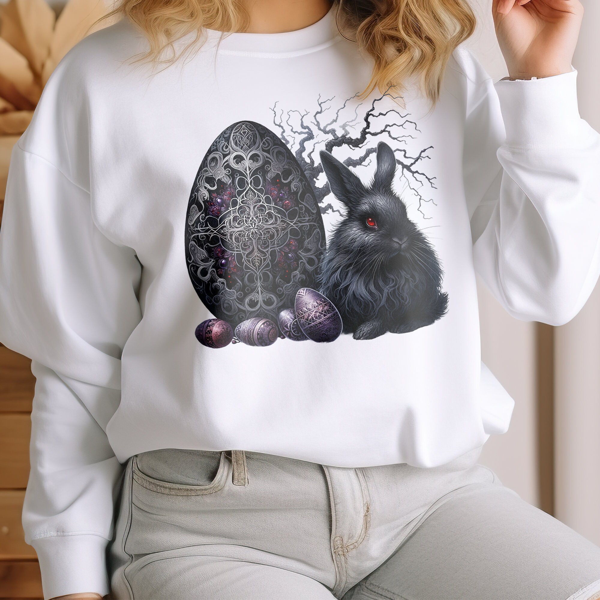 Gothic Easter Watercolor Clipart Bundle. Dark Themed Floral Clipart Set ...