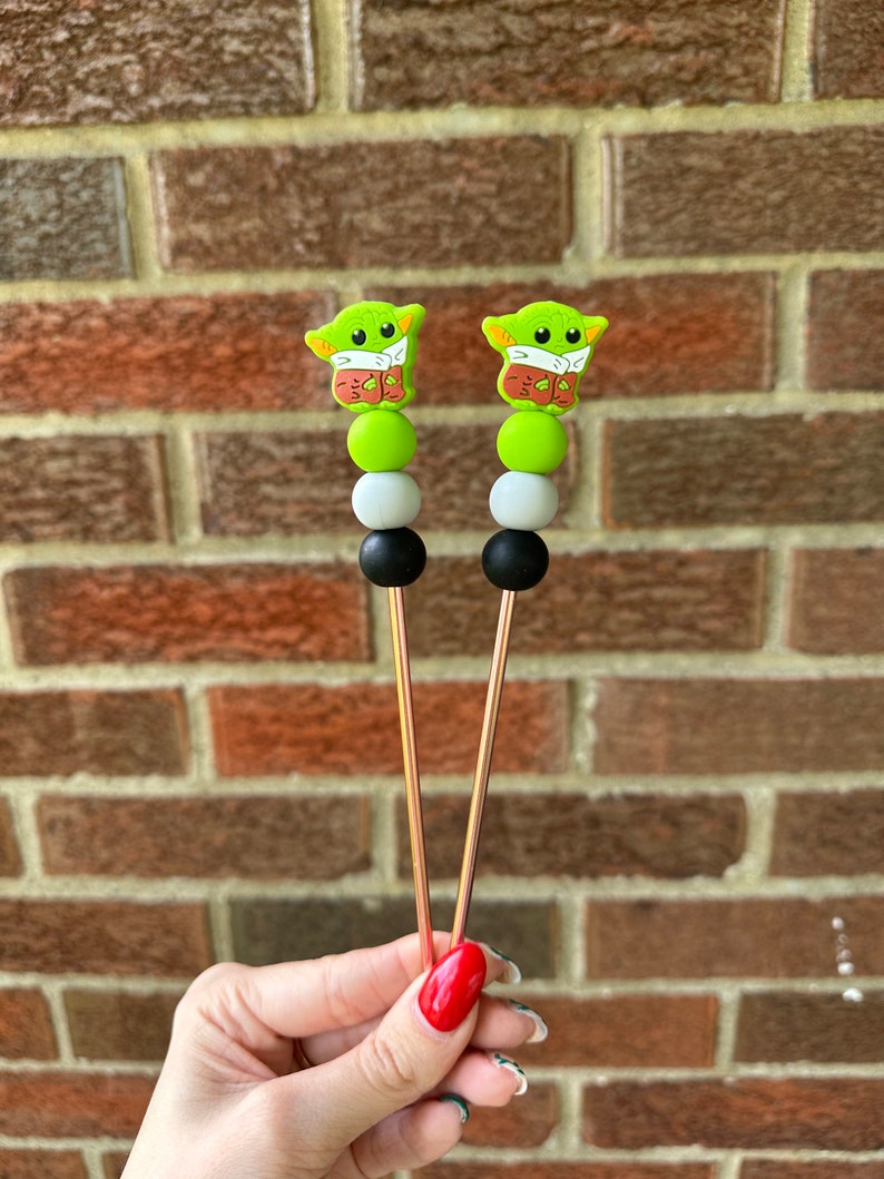 Baby Yoda grogu Amigurumi Sewing Sticks Knitting Needles, Ami Sticks ...