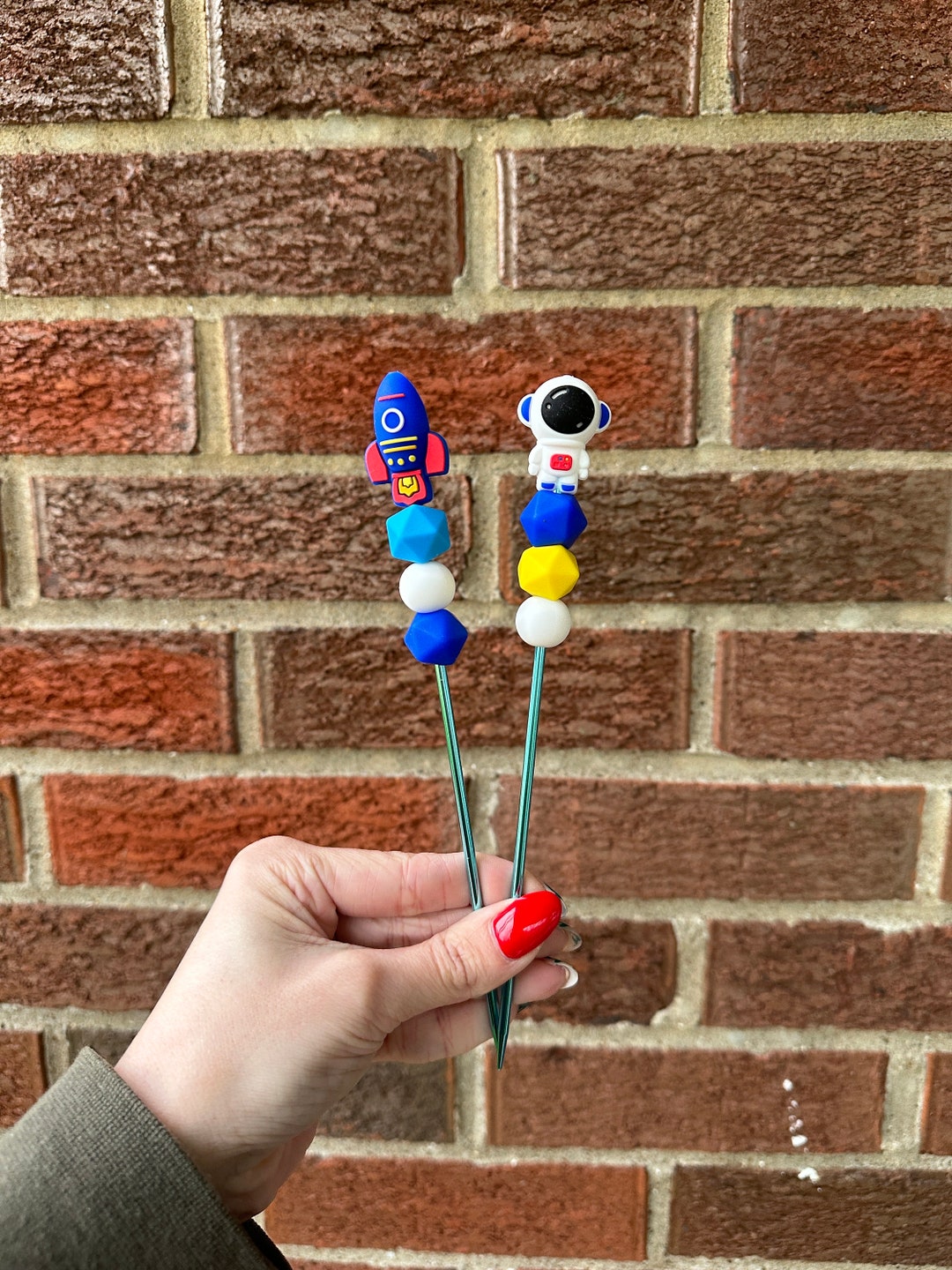 Astronaut Space Ship Amigurumi Sewing Sticks Knitting Needles, Ami ...