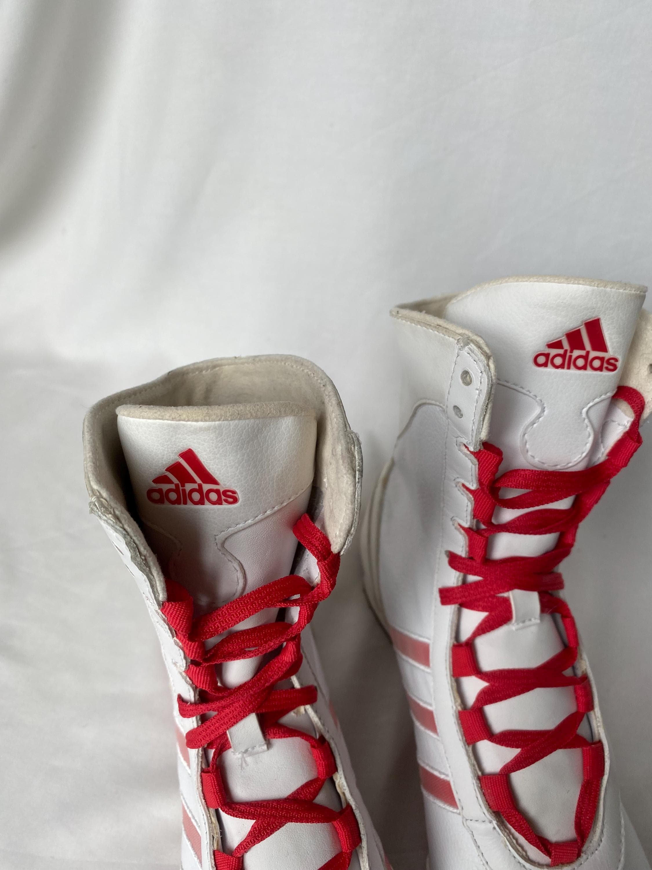 Rare Adidas Vintage Boxing Motorcycle Trainers Sneakers Shoes Boots Y2K ...