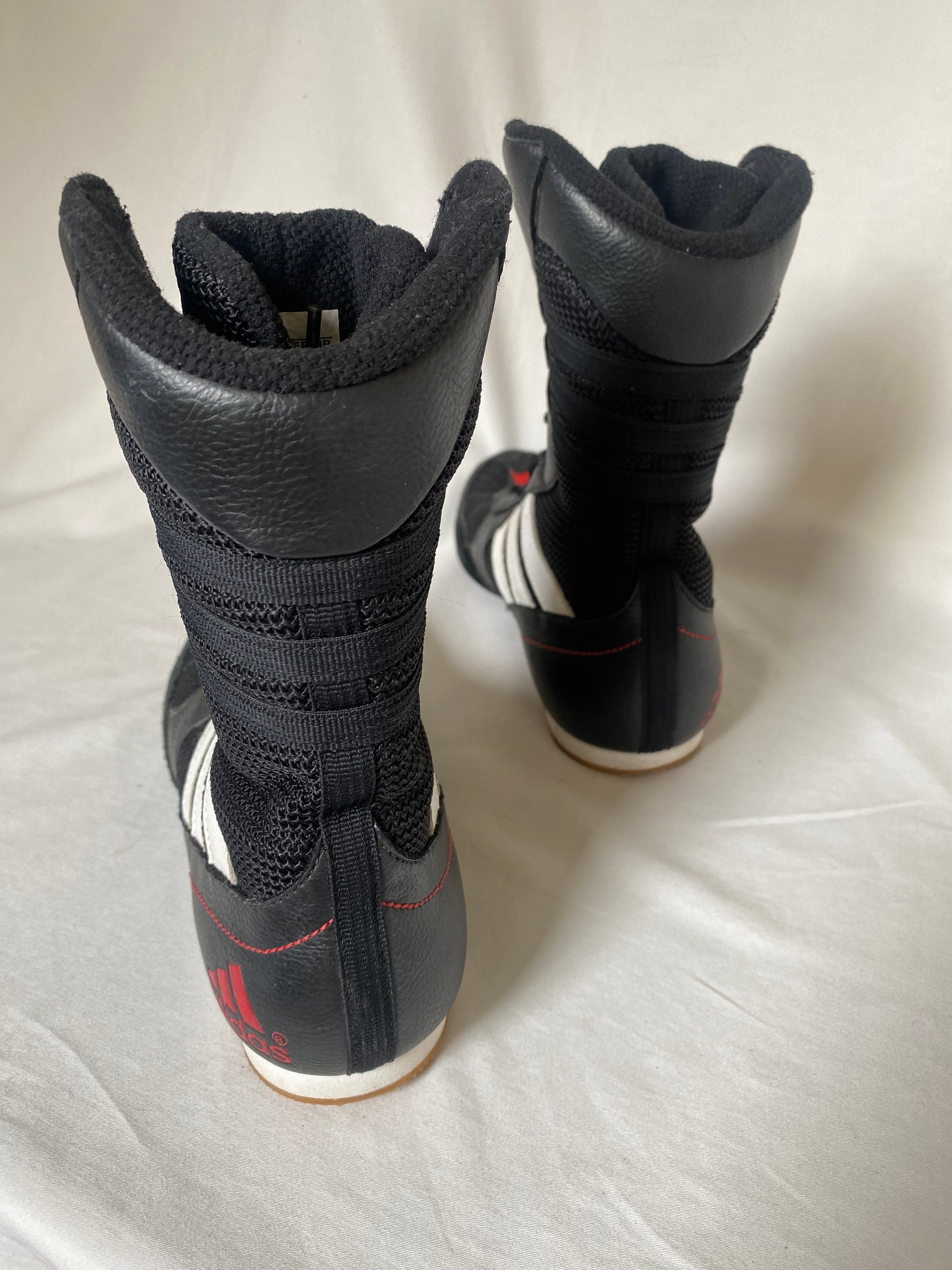 Ultra Rare Vintage Adidas Boxing Motorcycle Trainers Sneakers Shoes ...