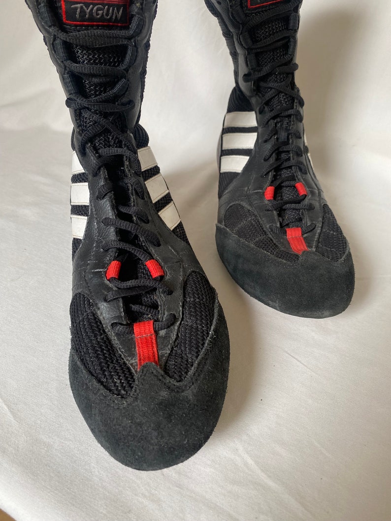 Ultra Rare Vintage Adidas Boxing Motorcycle Trainers Sneakers Shoes ...