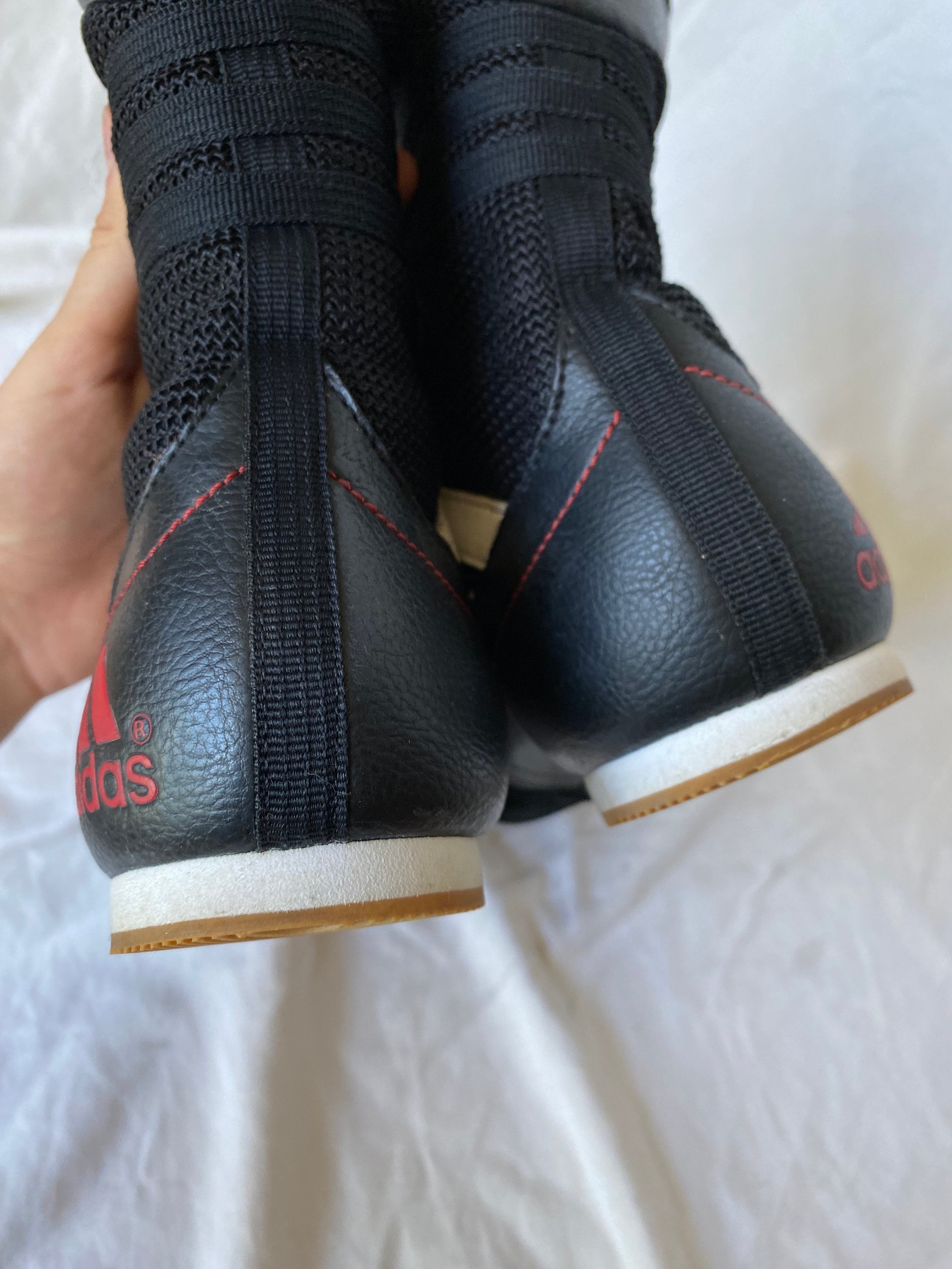 Ultra Rare Vintage Adidas Boxing Moto Lace up Shoes Boots Y2K / 90s - Etsy