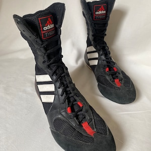 Ultra Rare Vintage Adidas Boxing Motorcycle Trainers Sneakers Shoes ...