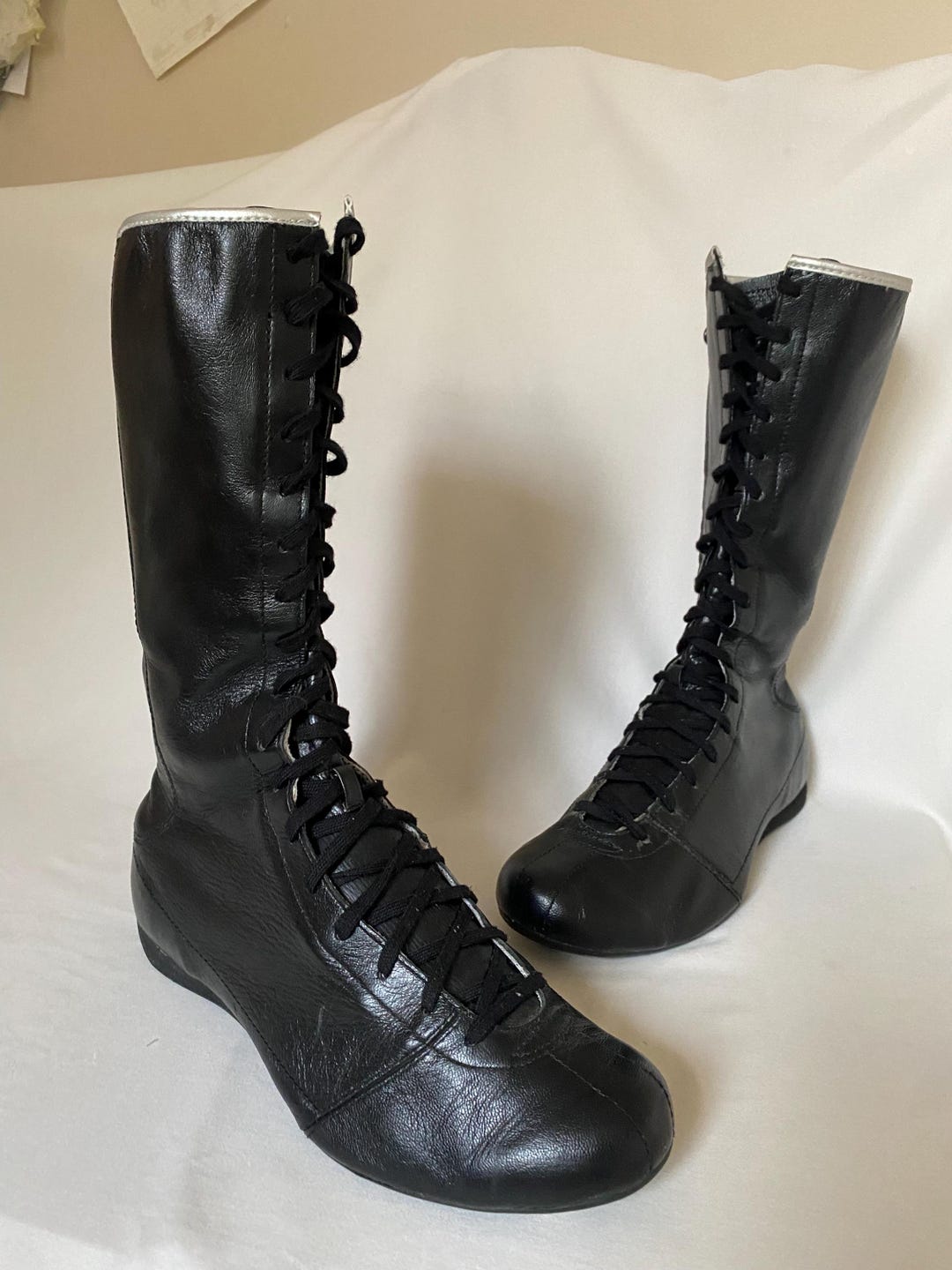 Rare Adidas Okapi Boxing Shoes Wrestling Boots Lace Women Sneakers ...