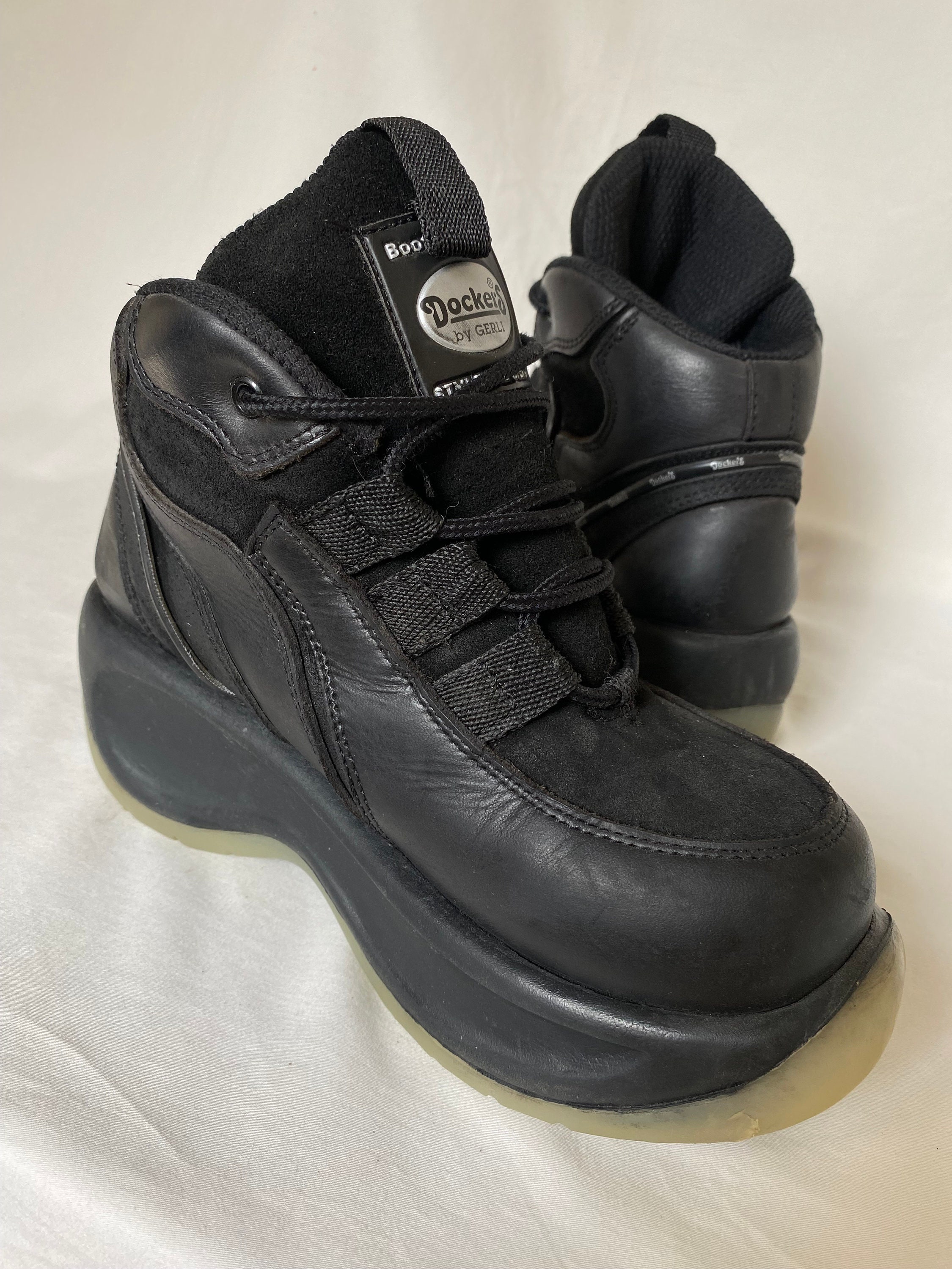 Ultra Rare Vintage DOCKERS Platform Trainers Shoes Boots Y2K / 90s - Etsy