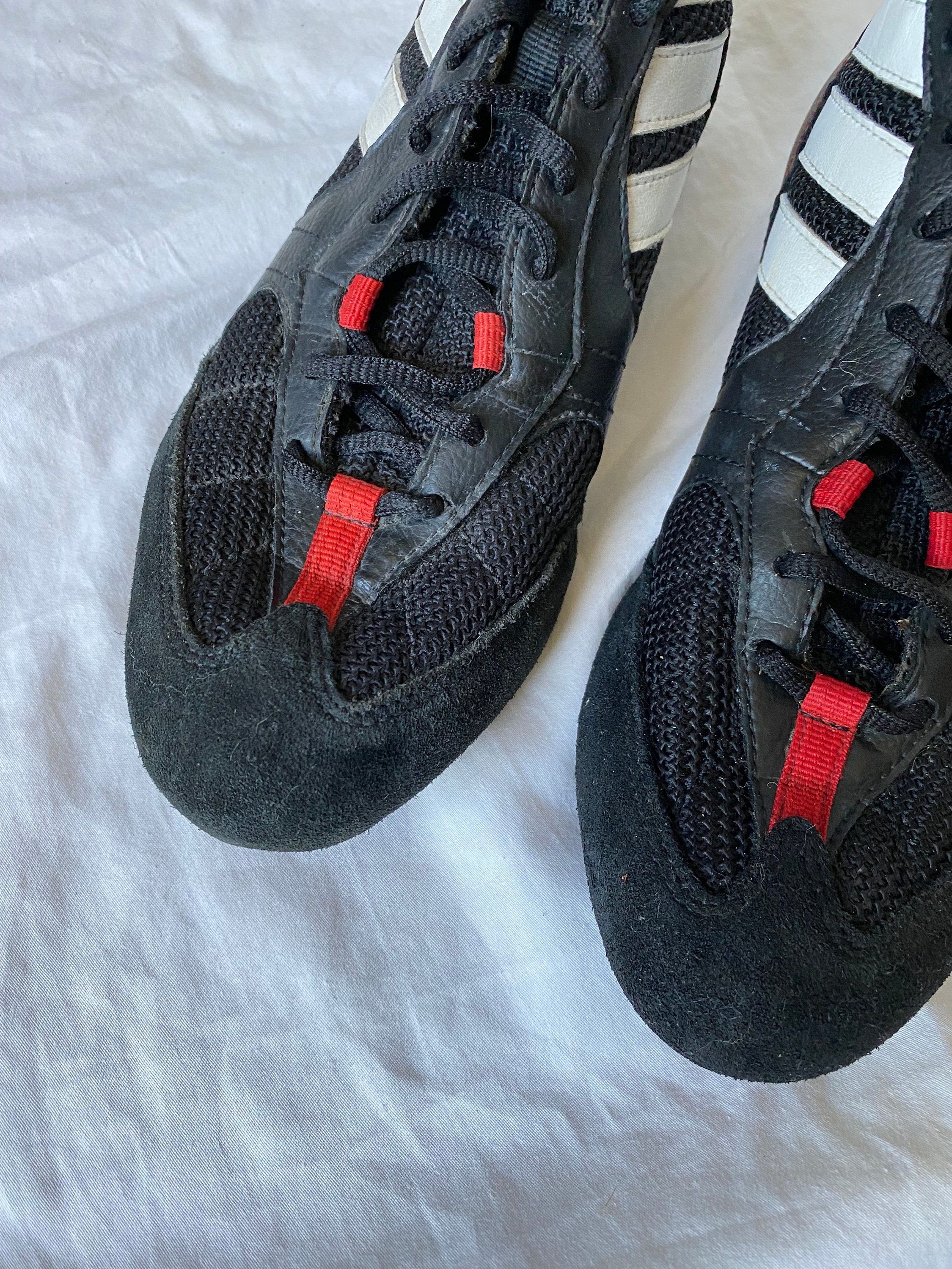 Ultra Rare Vintage Adidas Boxing Moto Lace up Shoes Boots Y2K / 90s - Etsy