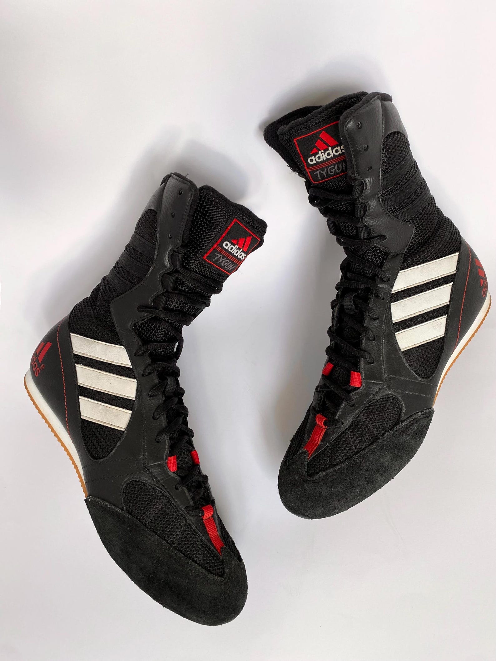 Ultra Rare Vintage Adidas Boxing Motorcycle Trainers Sneakers Shoes ...