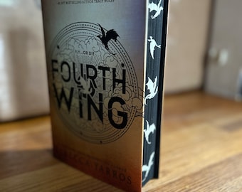 Fourth Wing Sprayed and Stenciled Edges - Etsy