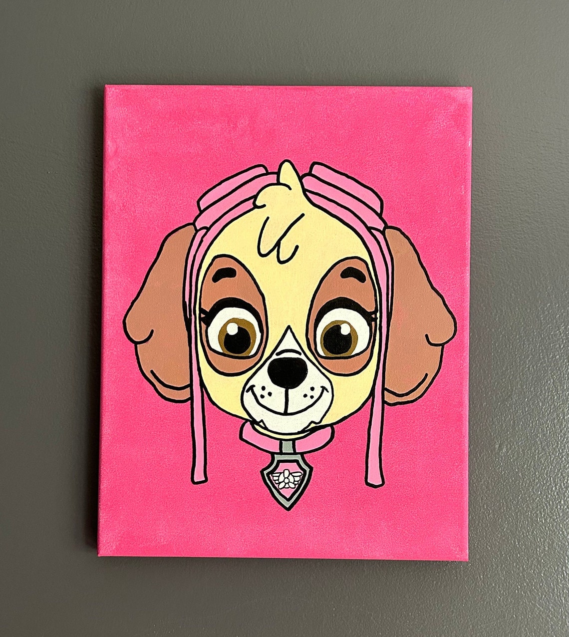 Paw Patrol Canvas Set - Etsy