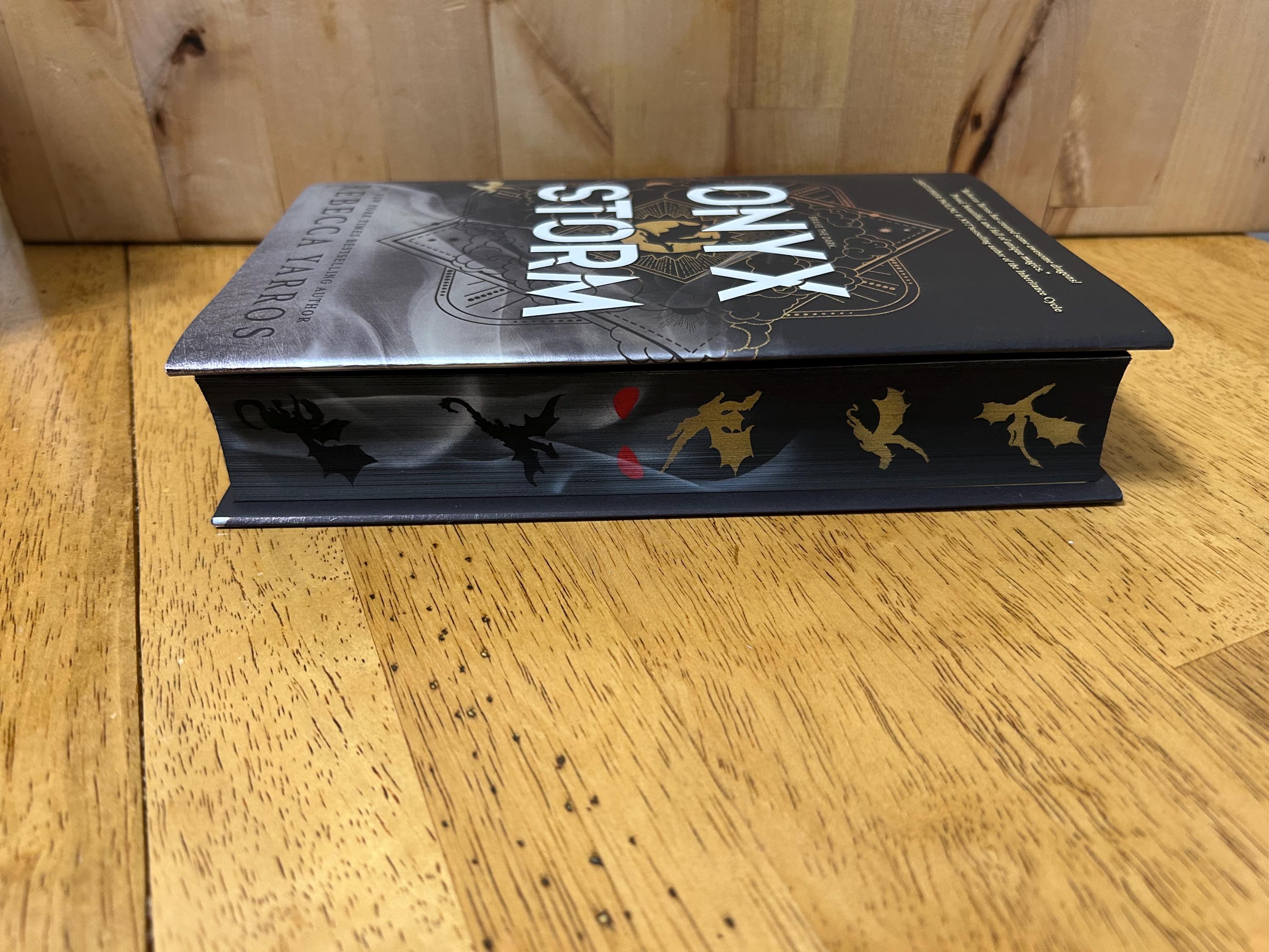 Onyx Storm Sprayed Edges - Etsy