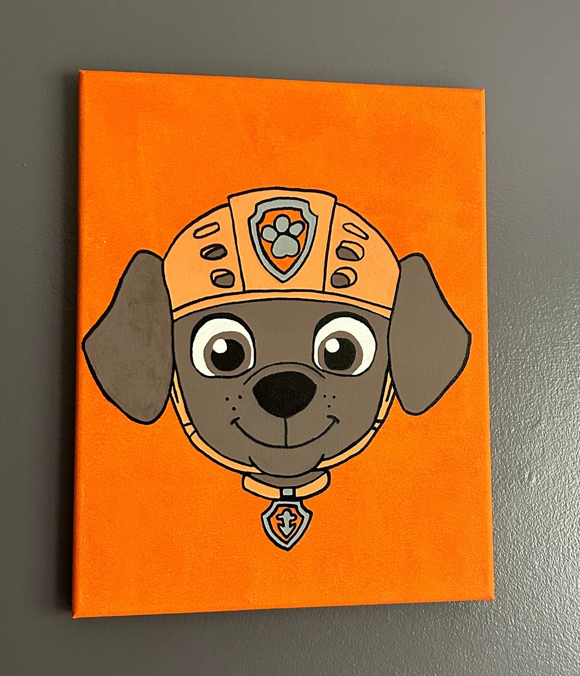 Paw Patrol Canvas Set - Etsy