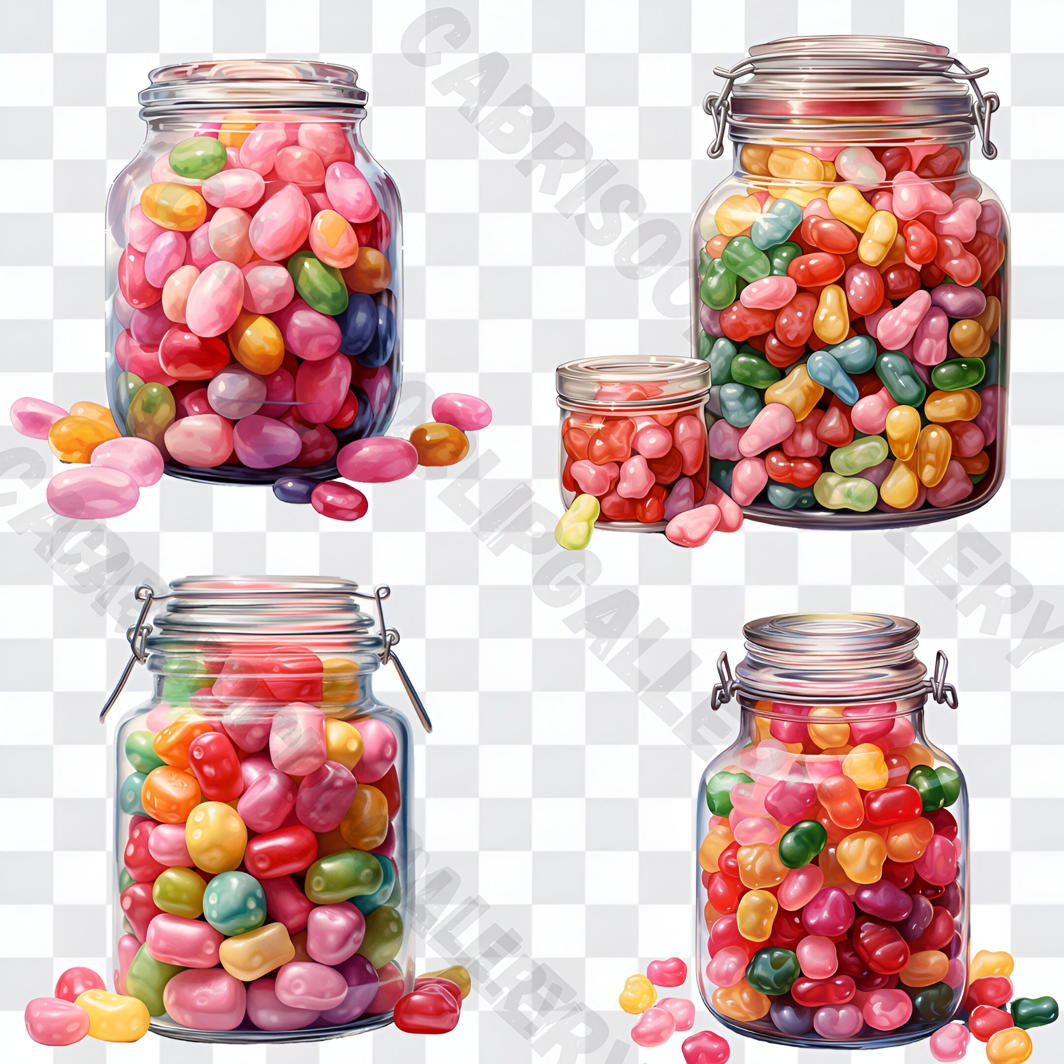 Candy, Sweets, Candy Watercolor Clipart, Dessert Png Graphics, Ong ...