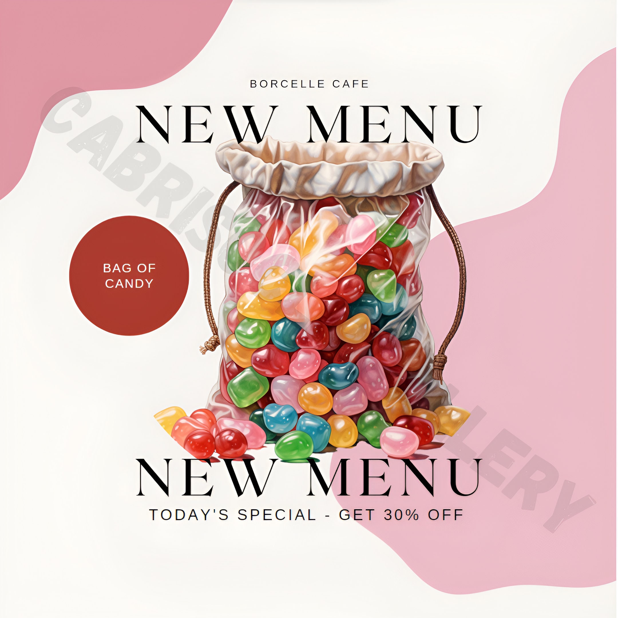 Candy, Sweets, Candy Watercolor Clipart, Dessert Png Graphics, Ong ...