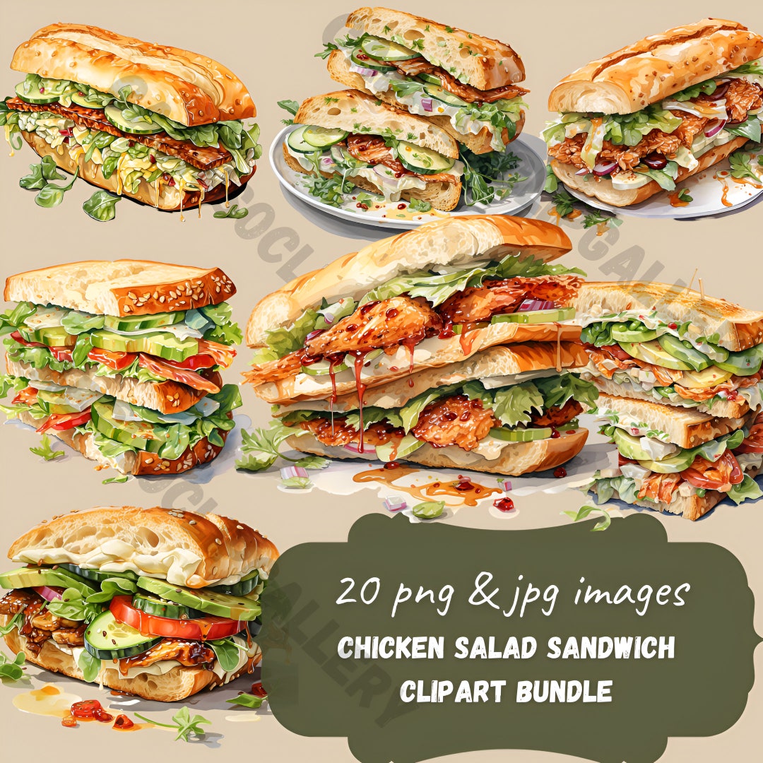 Watercolor Fast Food Clipart,20 High Resolution PNG, Street Food ...