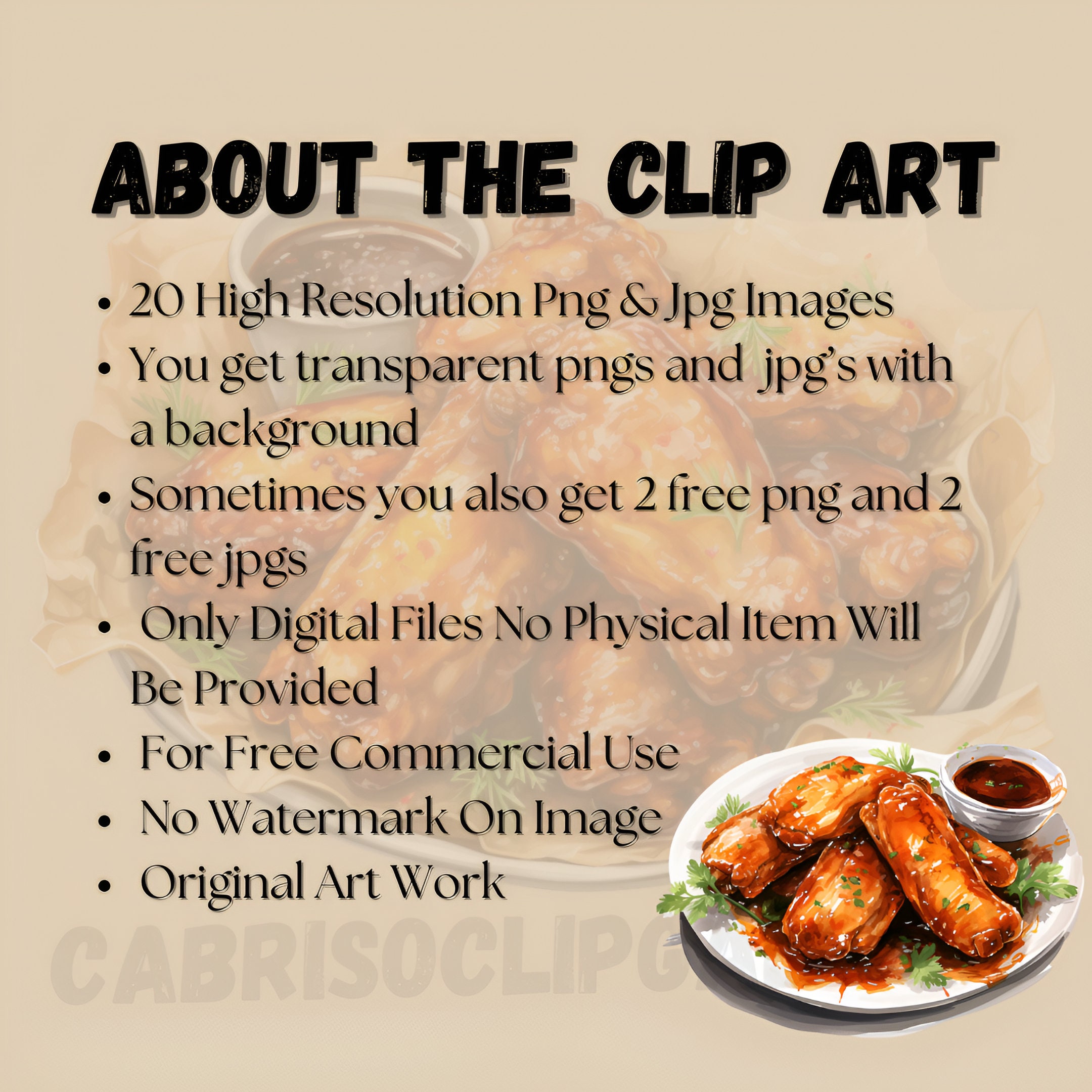 Watercolor Fast Food Clipart, 20 High Resolution PNG, Street Food ...