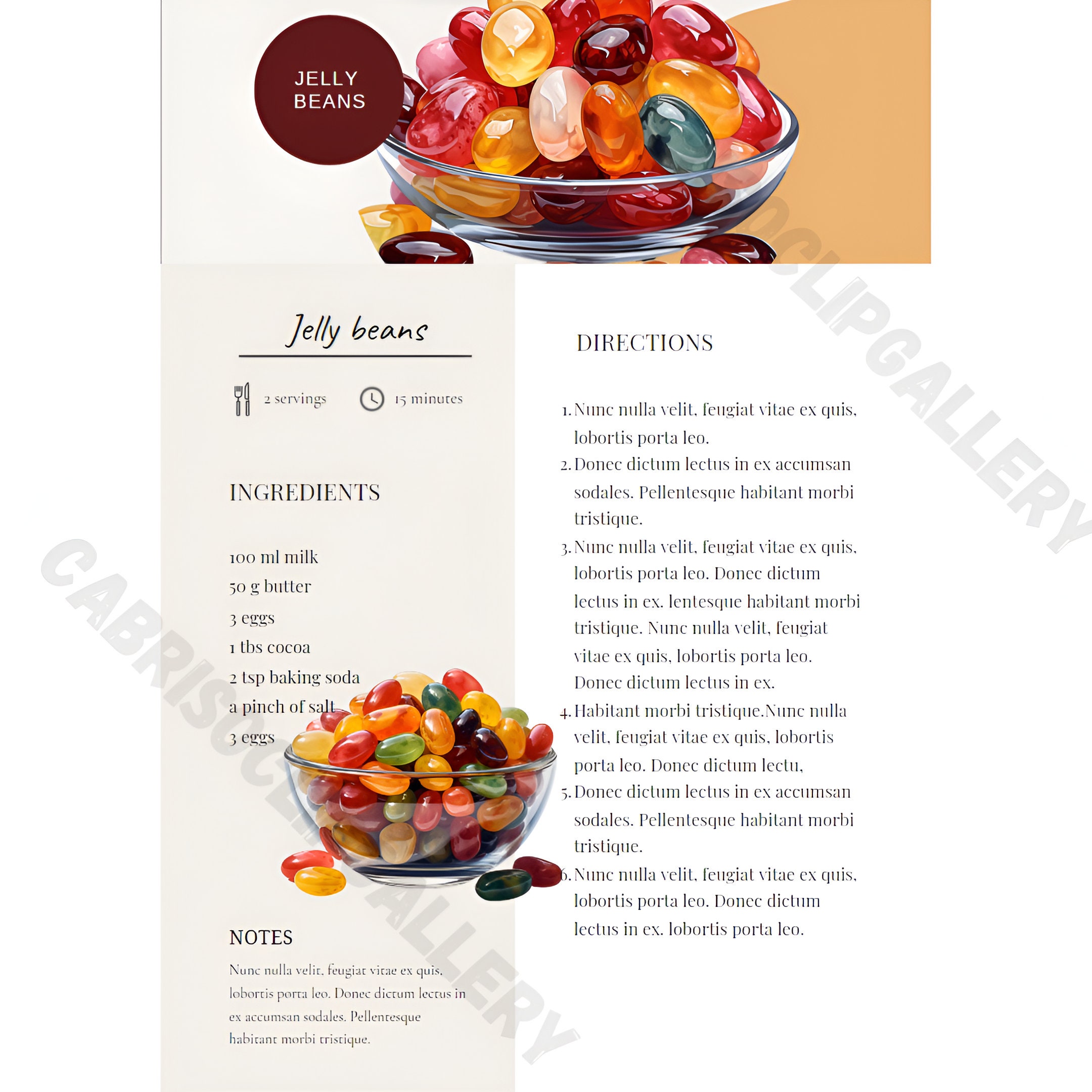 Candy, Jelly Beans Watercolor Clipart, Dessert Png Graphics, Ong Sweets ...