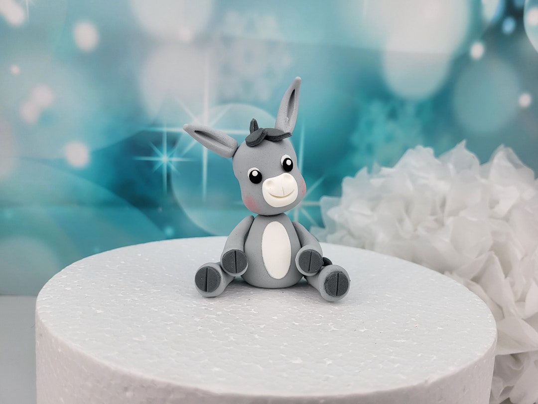 Donkey Cake Topper - Etsy