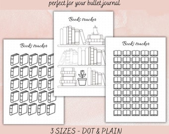 Printable Library Book Tracker Book Tracker Reading Log Printable ...