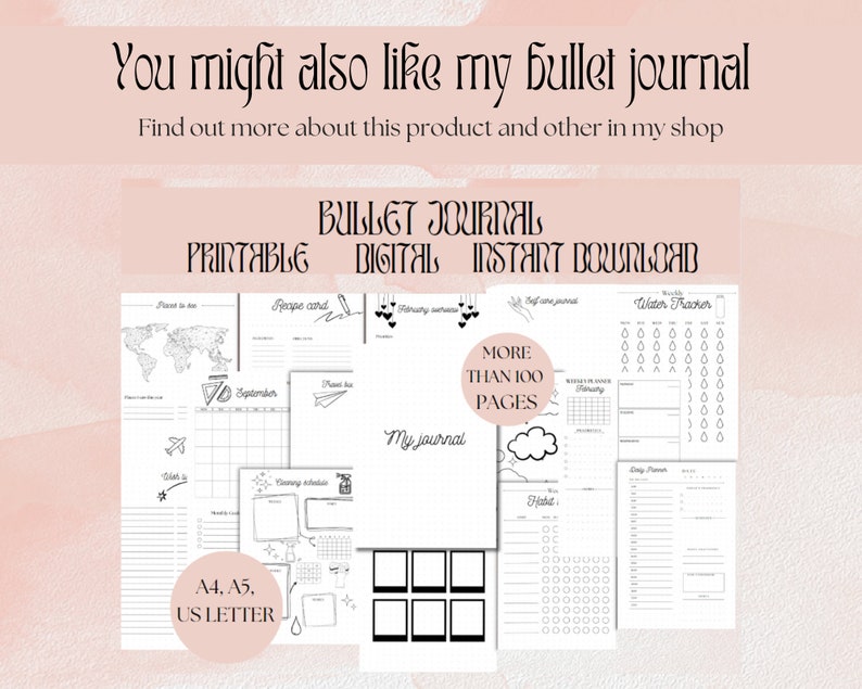 Rate My Day Journal Page Printable Tracker Daily Tracker Daily Mood ...