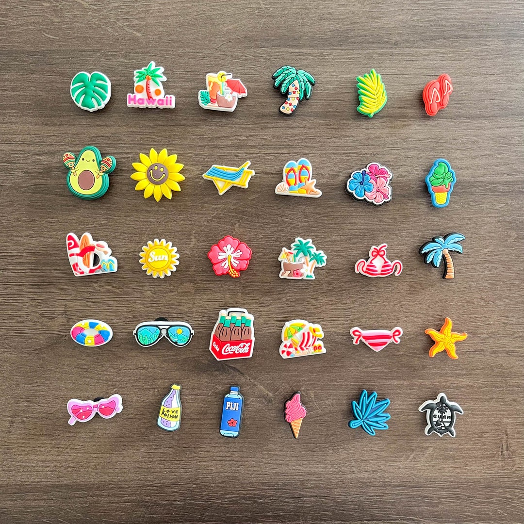 Hawaii Beach Have Fun Shoe Charms Crocs Charms Jibbitz for Crocs Crocs ...