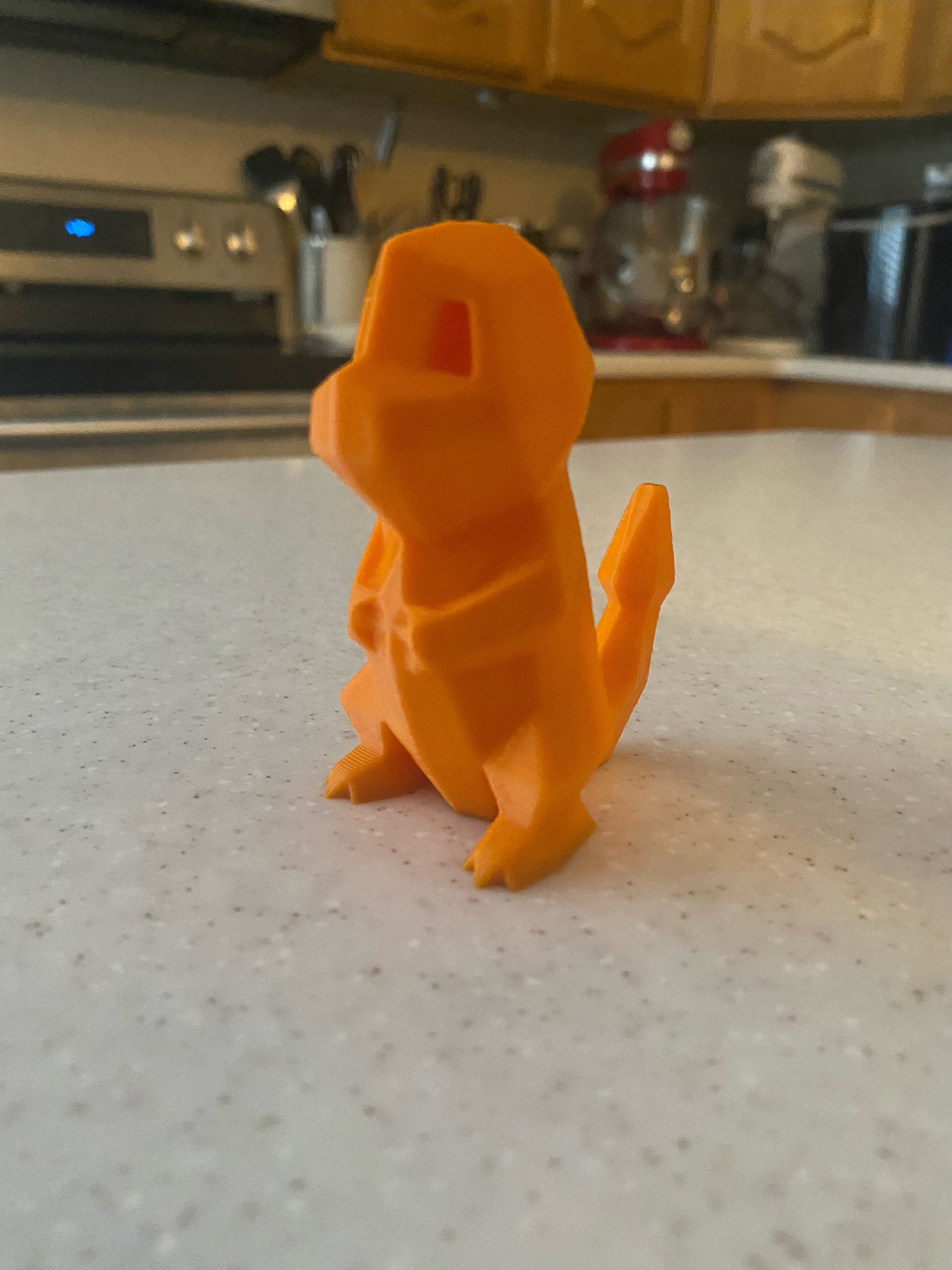 Charmander 3d Printed Low Poly Pokemon Model - Etsy