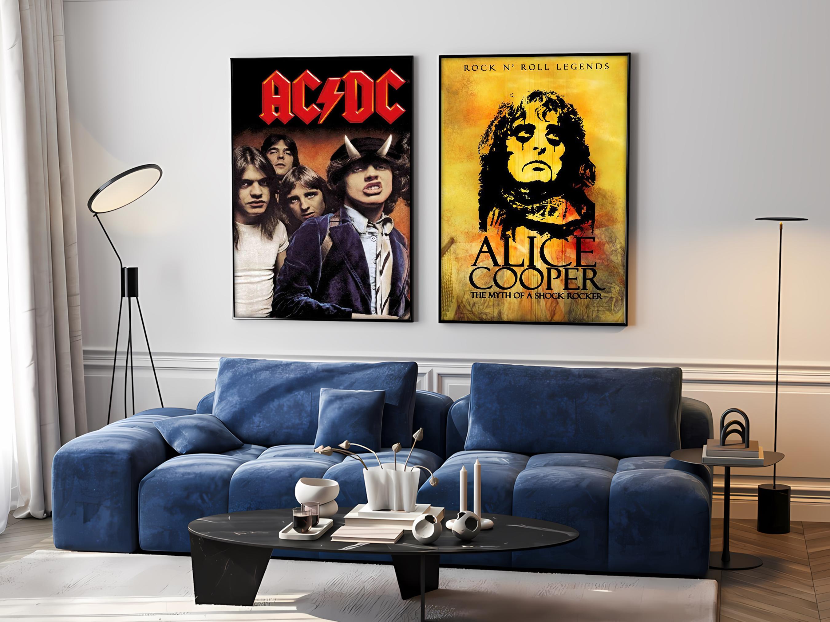 2500 Vintage Concert Poster, Retro Band Poster, Classic Rock Posters ...