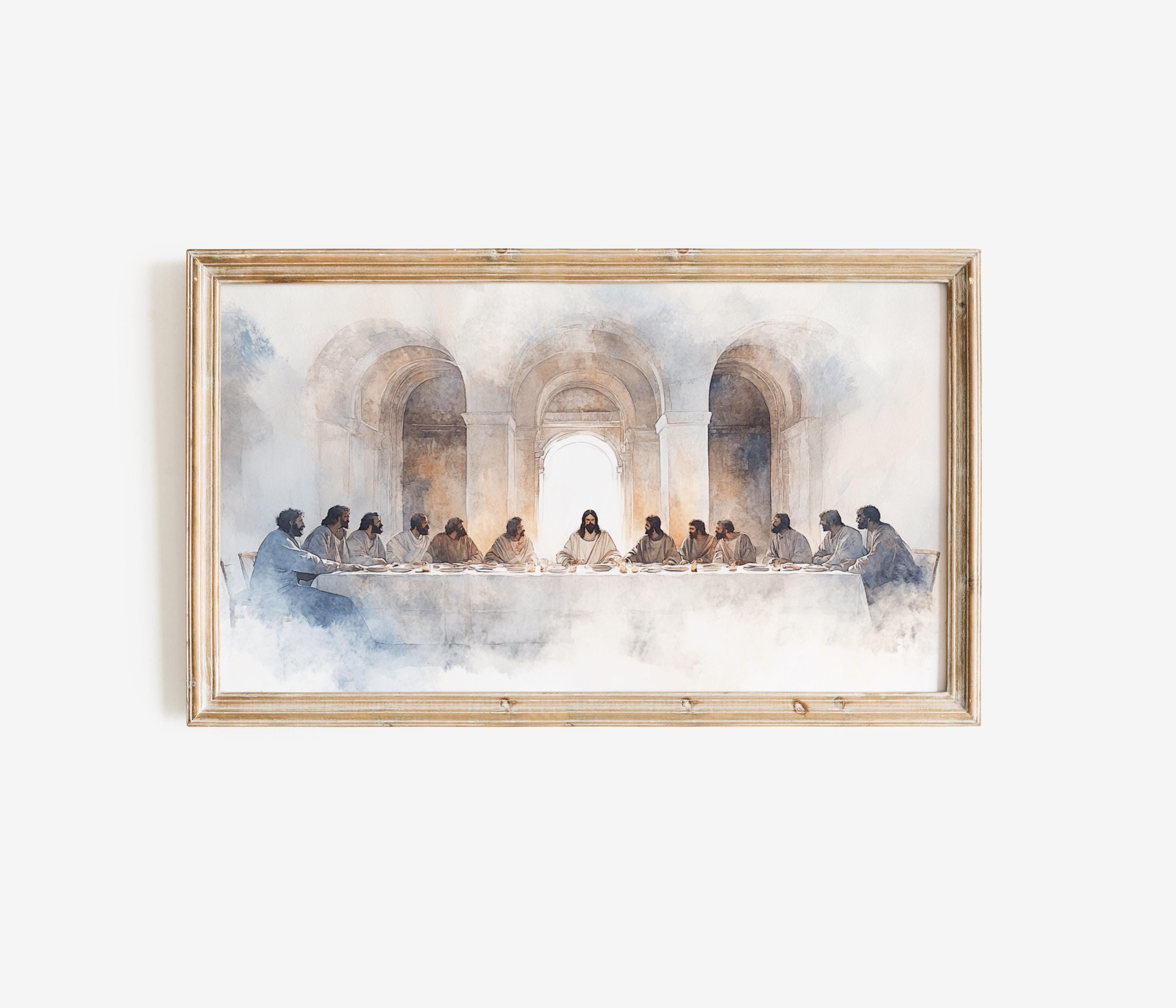 The Last Supper Painting, Jesus Art, Religious Painting, LDS Art ...