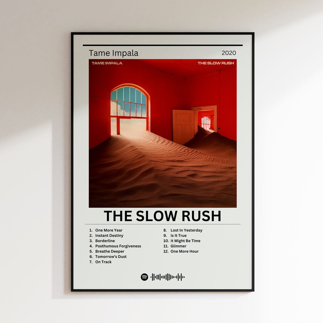 The Slow Rush Tame Impala Music Poster - Etsy