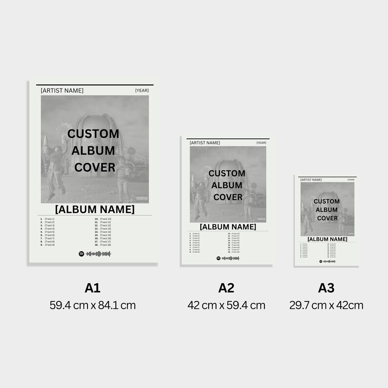 Custom Music Album Poster Choose Your Album - Etsy Custom Music Album Poster Choose Your Album - Etsy