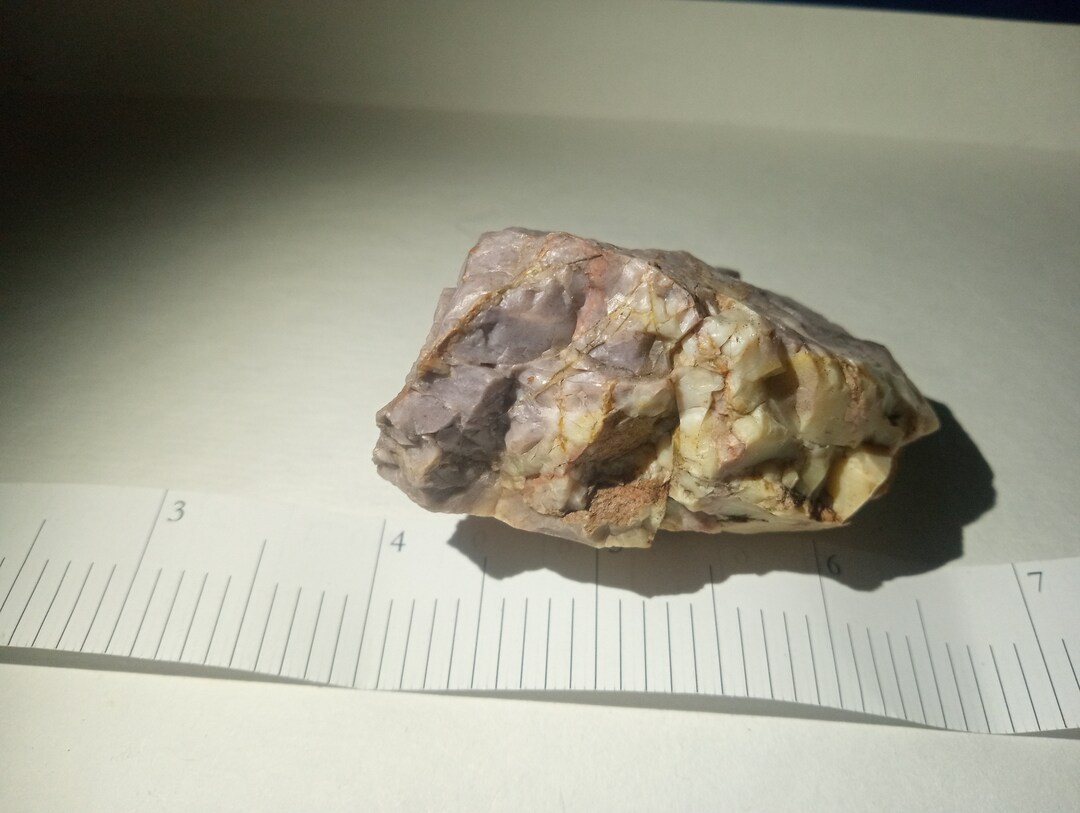 Rare Purple, Cream, and Bright Pink Rough Oregon Jasper - Etsy