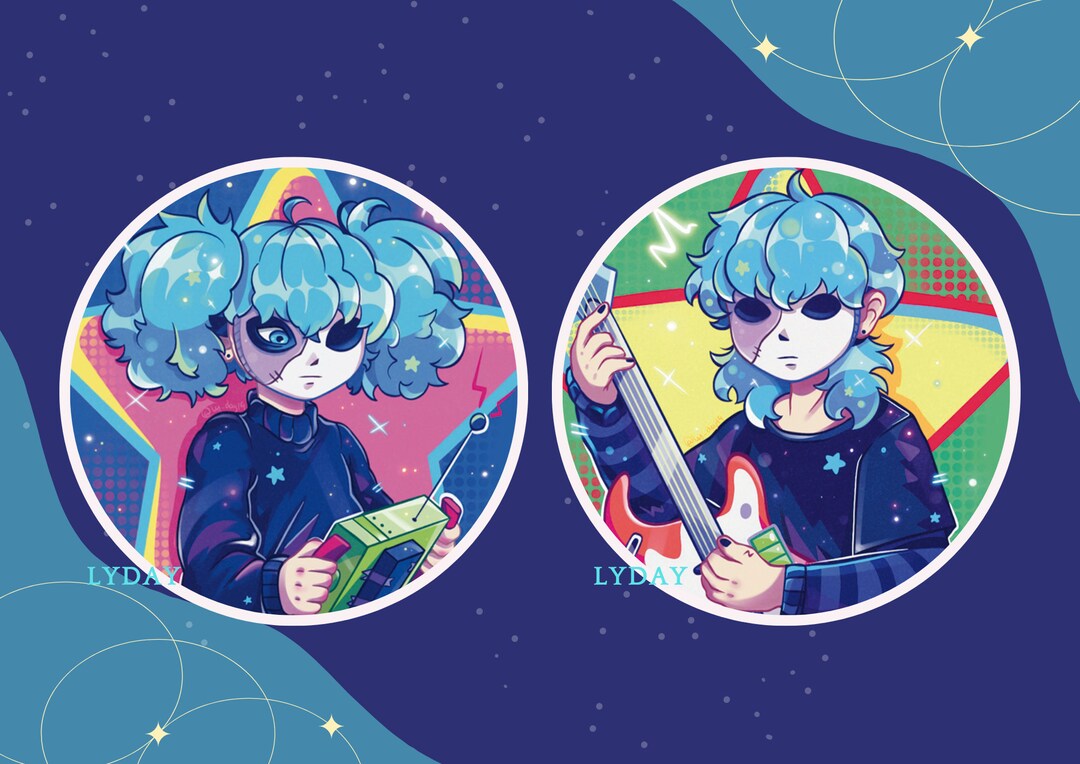 Sally Face Badges - Etsy