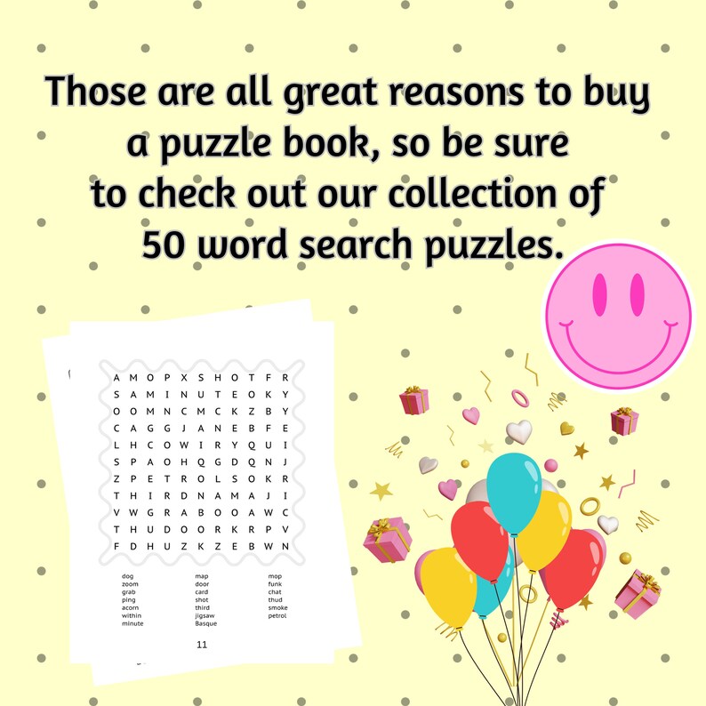 Word Search Bundle Plus FREE Poster, Activities Book, Printable Games ...