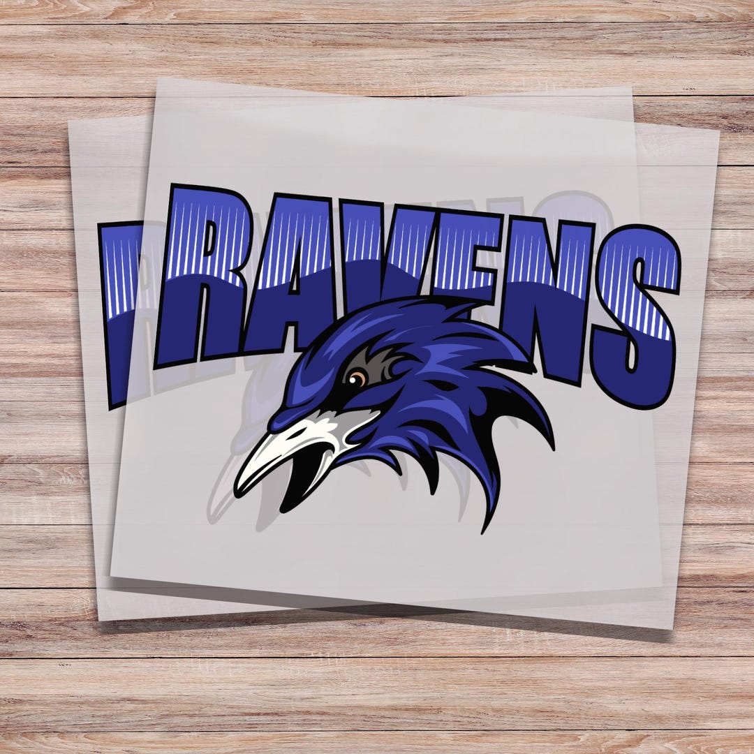 Ravens DTF Transfer Ready to Press Heat Print - Etsy