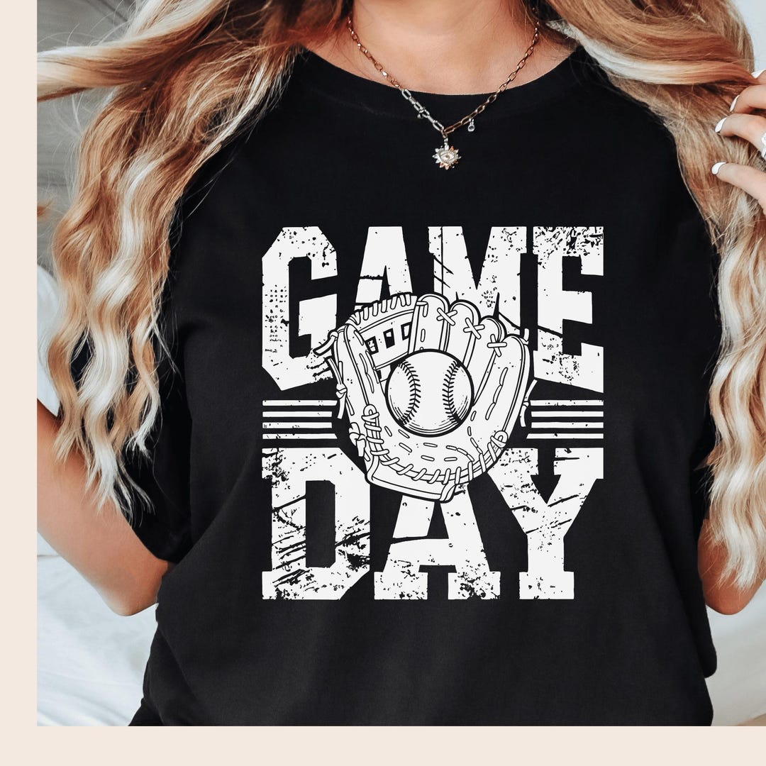 Game Day Baseball DTF Print Ready to Press Sports Heat Transfer - Etsy