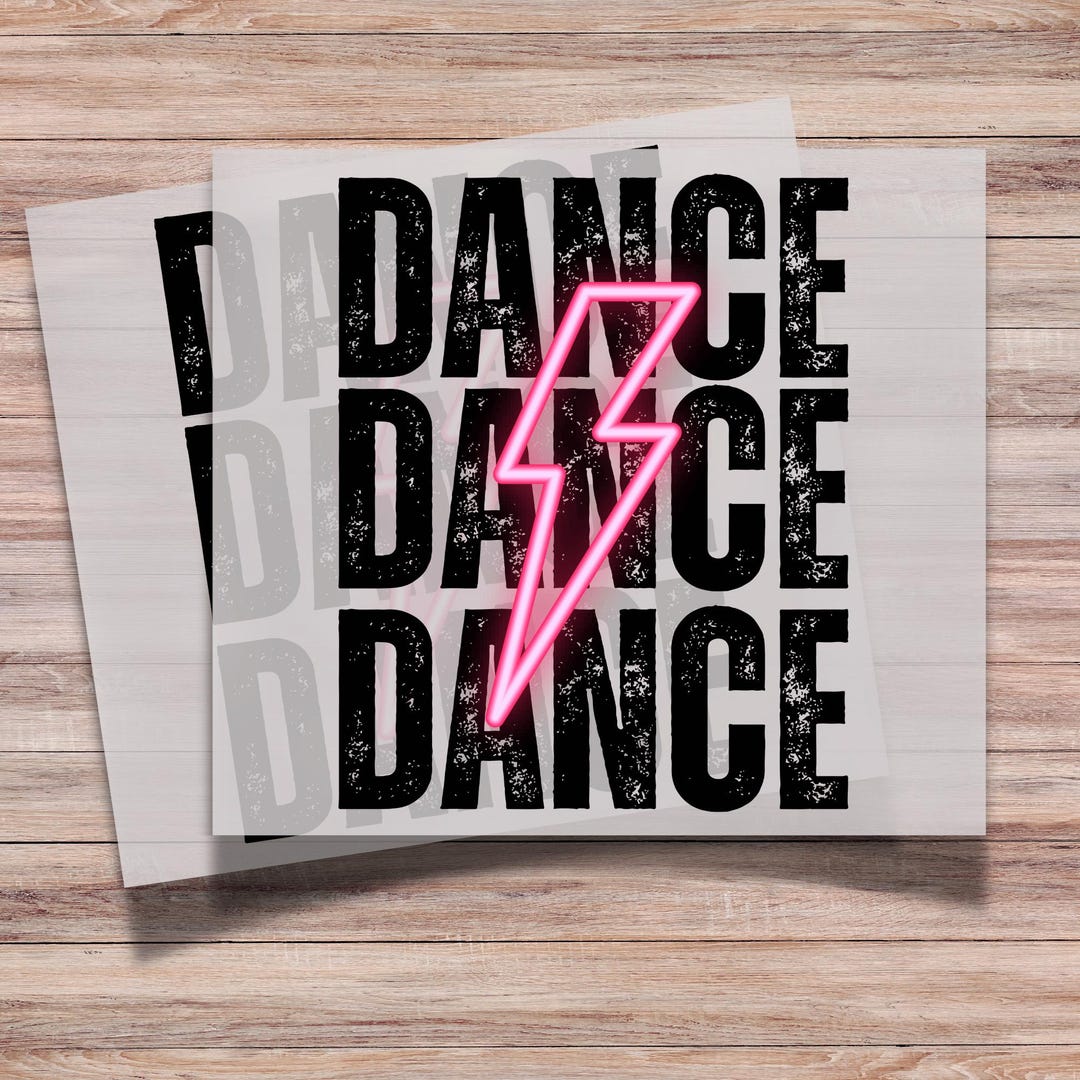 Dance DTF Transfer Ready to Press Heat Print - Etsy