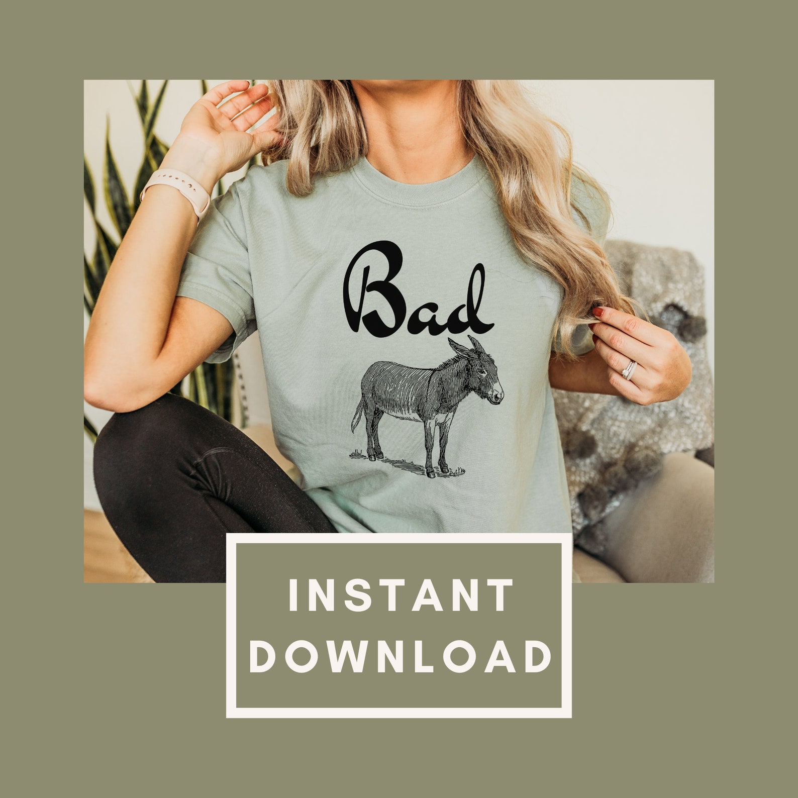 3 Bad Ass Donkey PNG Files Sassy Classy and A Bit Smart Assy Png ...