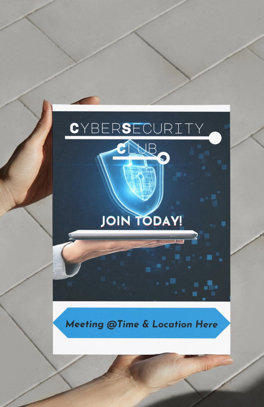 Cyber Security Club Poster - Etsy