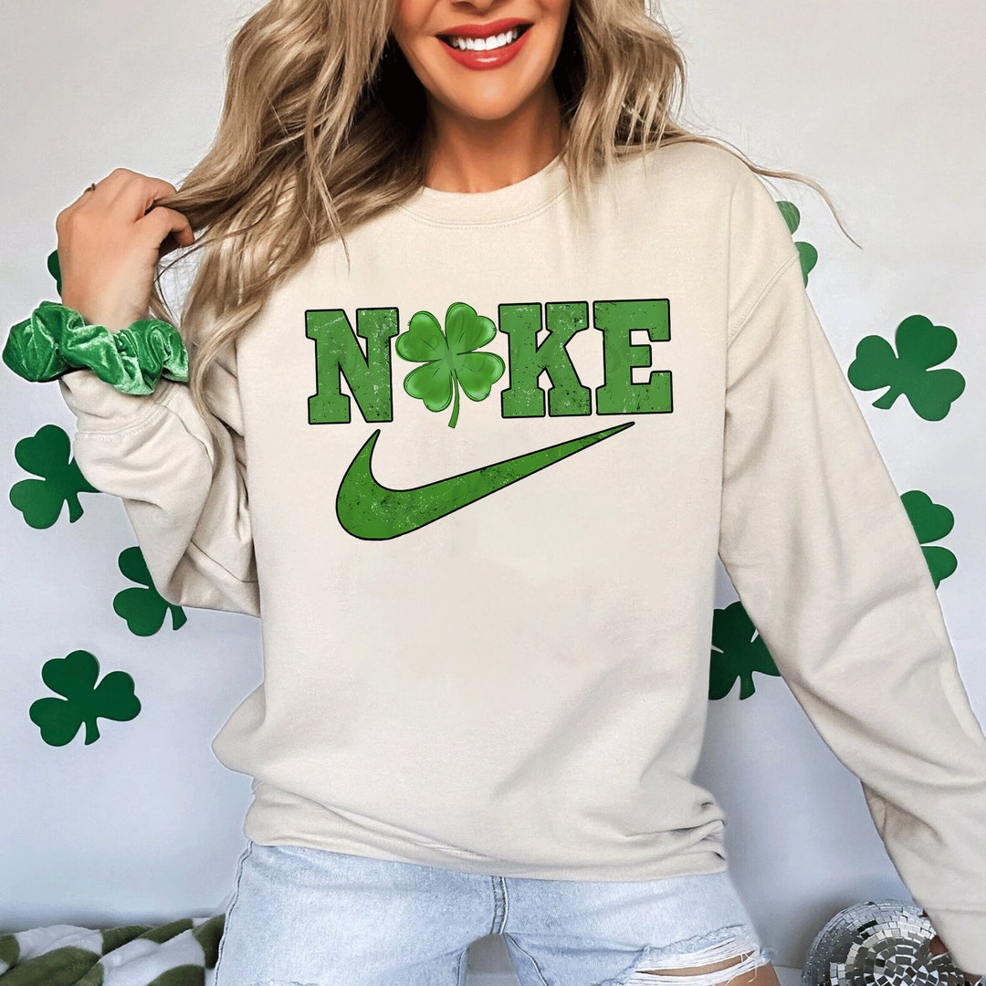 Logo Nik Icon Green Shamrocks St Patrick's Day Svg Png, St. Patrick's ...