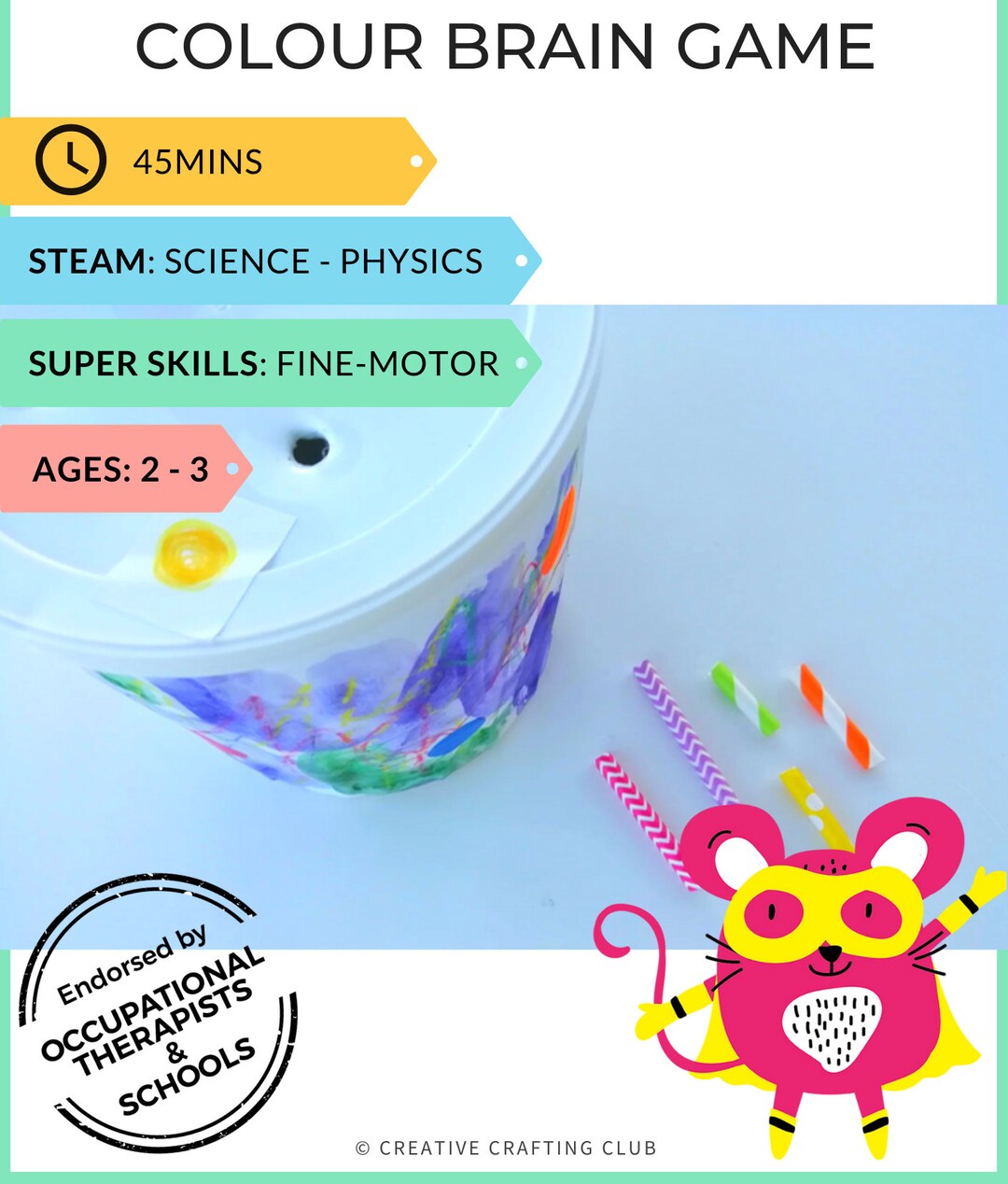 Color Brain Game Kit - Etsy