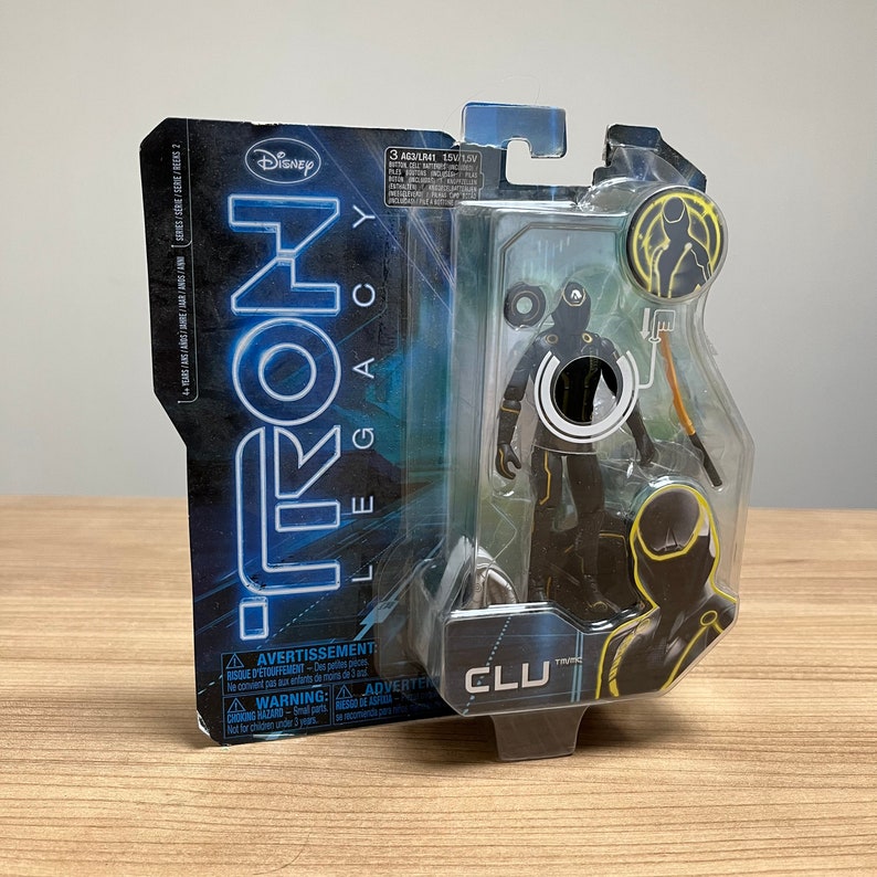 Tron Legacy CLU Figure by Spin Master - 4" Tall - Etsy