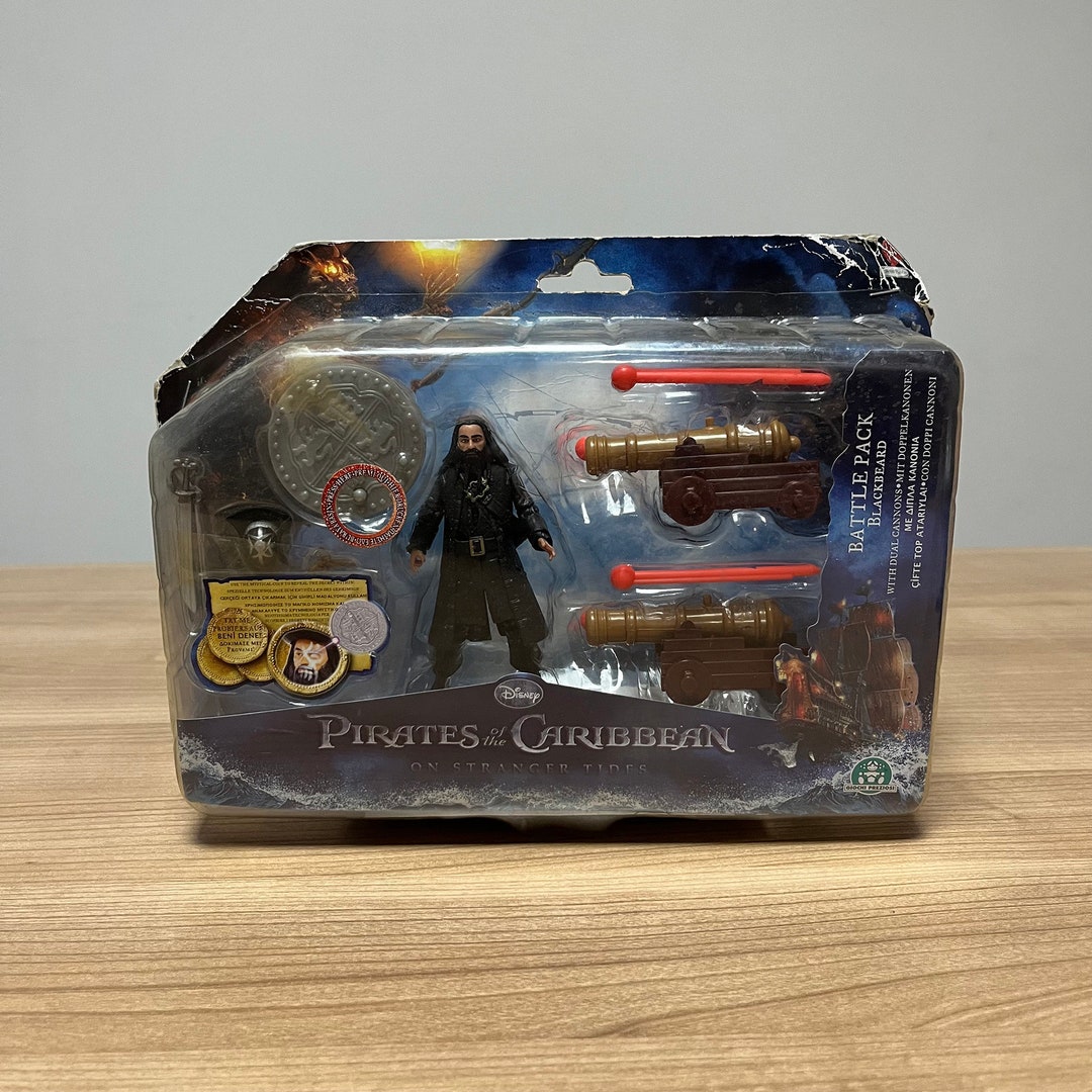 Pirates of the Caribbean Battle Pack Blackbeard - Etsy