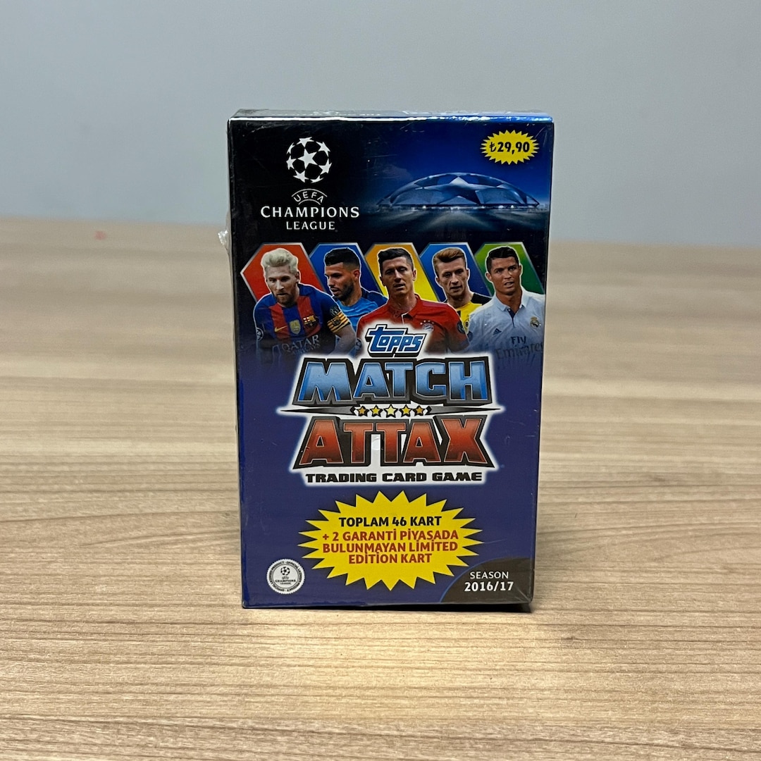 Topps Match Attax Trading Card Game Total 46 Card - Season 2016-17 - Etsy