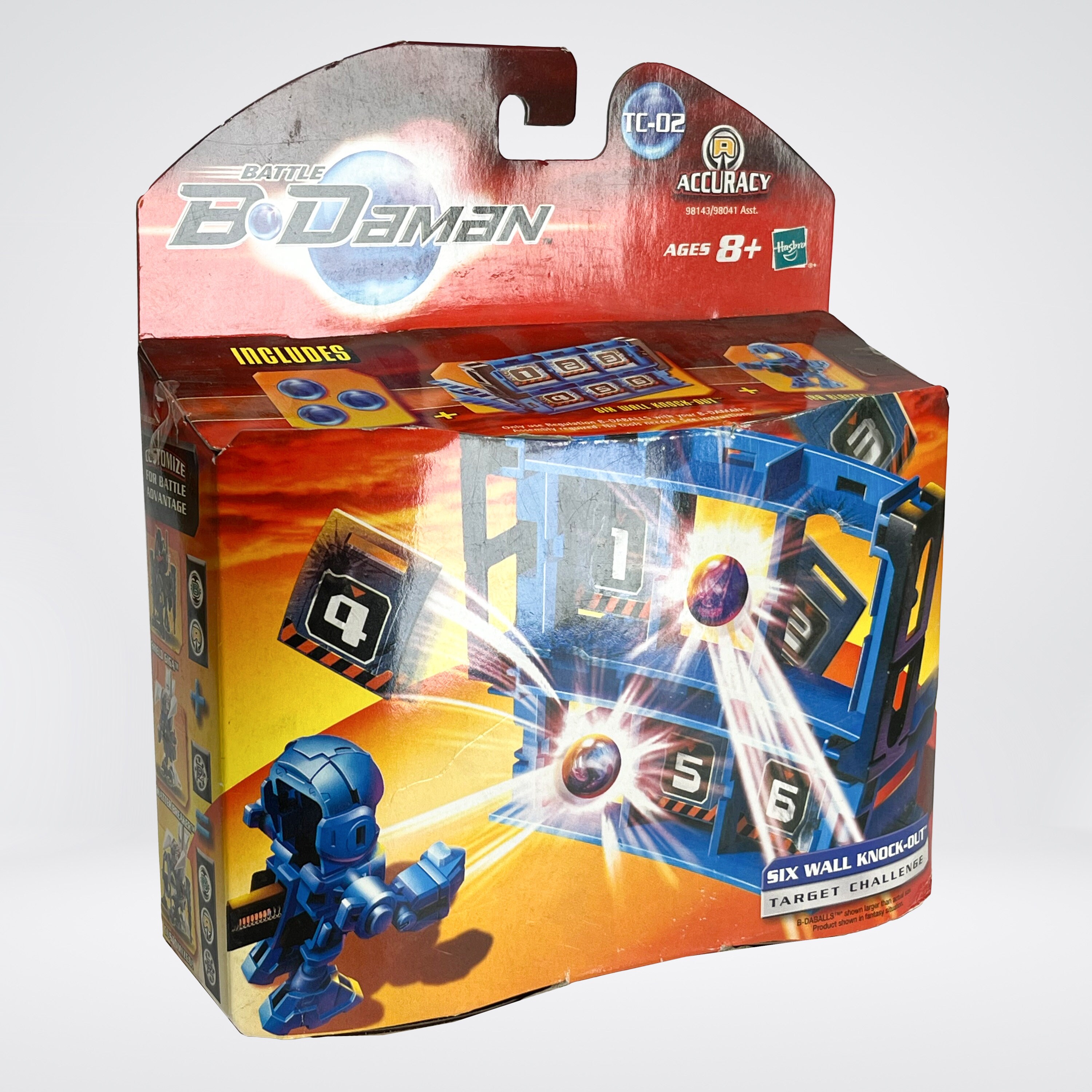 Hasbro B-daman TC-02 Battle Six Wall Knock-out Target Challenge - Etsy