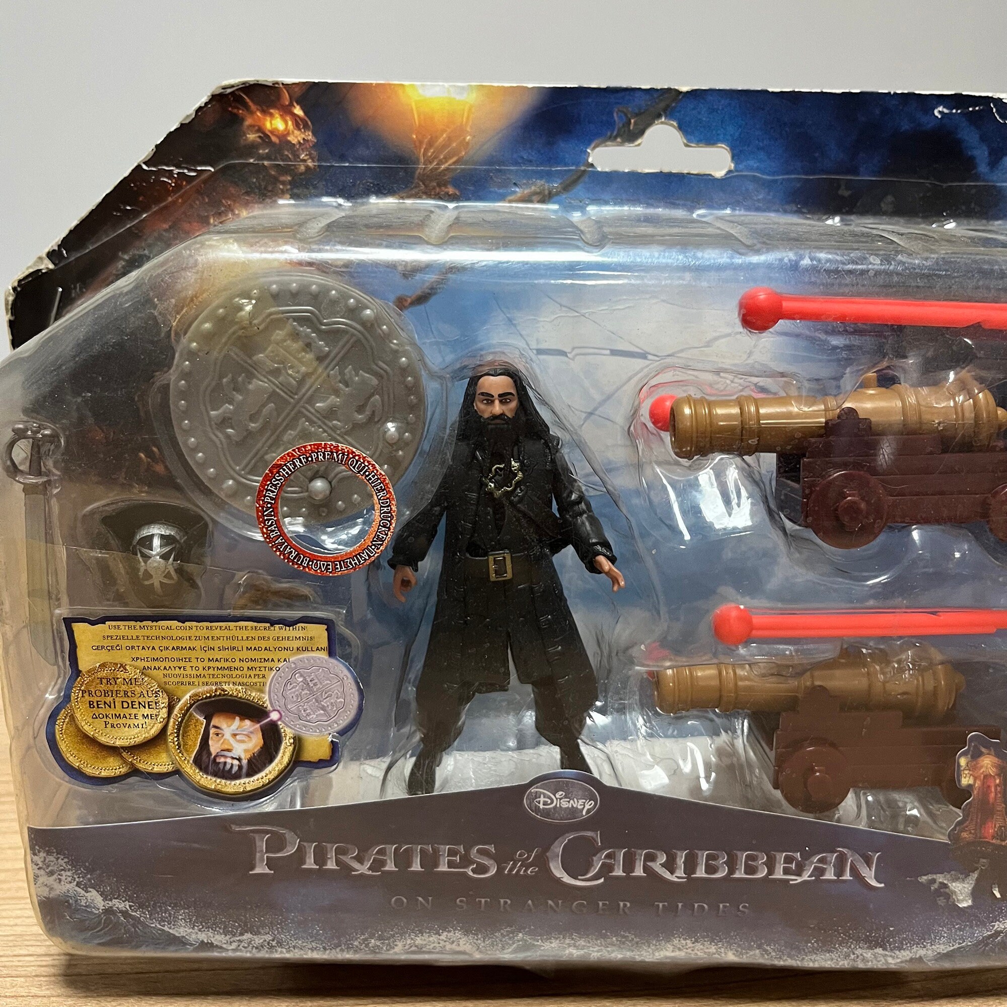 Pirates of the Caribbean Battle Pack Blackbeard - Etsy
