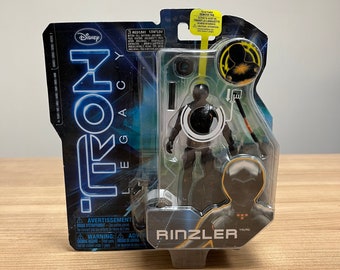 1982 Tron Movie Action Figure Pack, Light up Arcade Machine Style ...